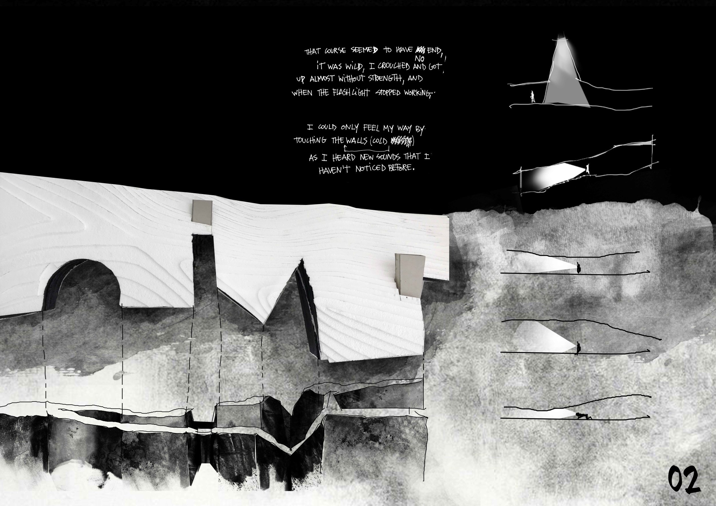 Architecture project // Charred Wooden Shingles and Transparent Spaces ...
