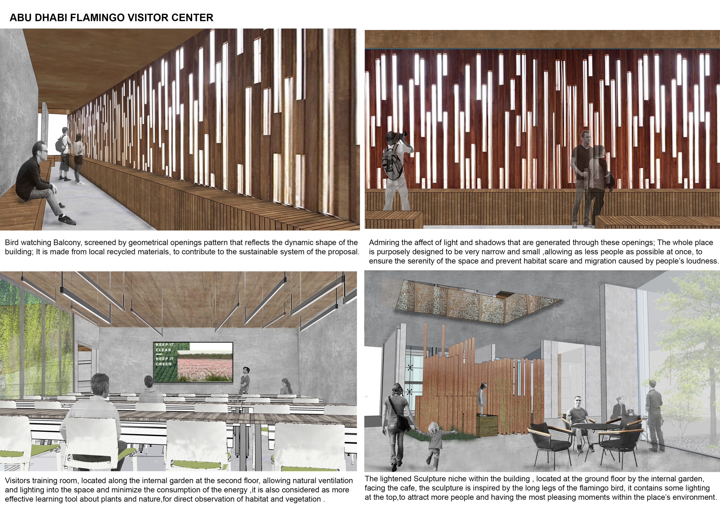 Architecture project // Drought-Resistant Grasses and Concrete Panels ...