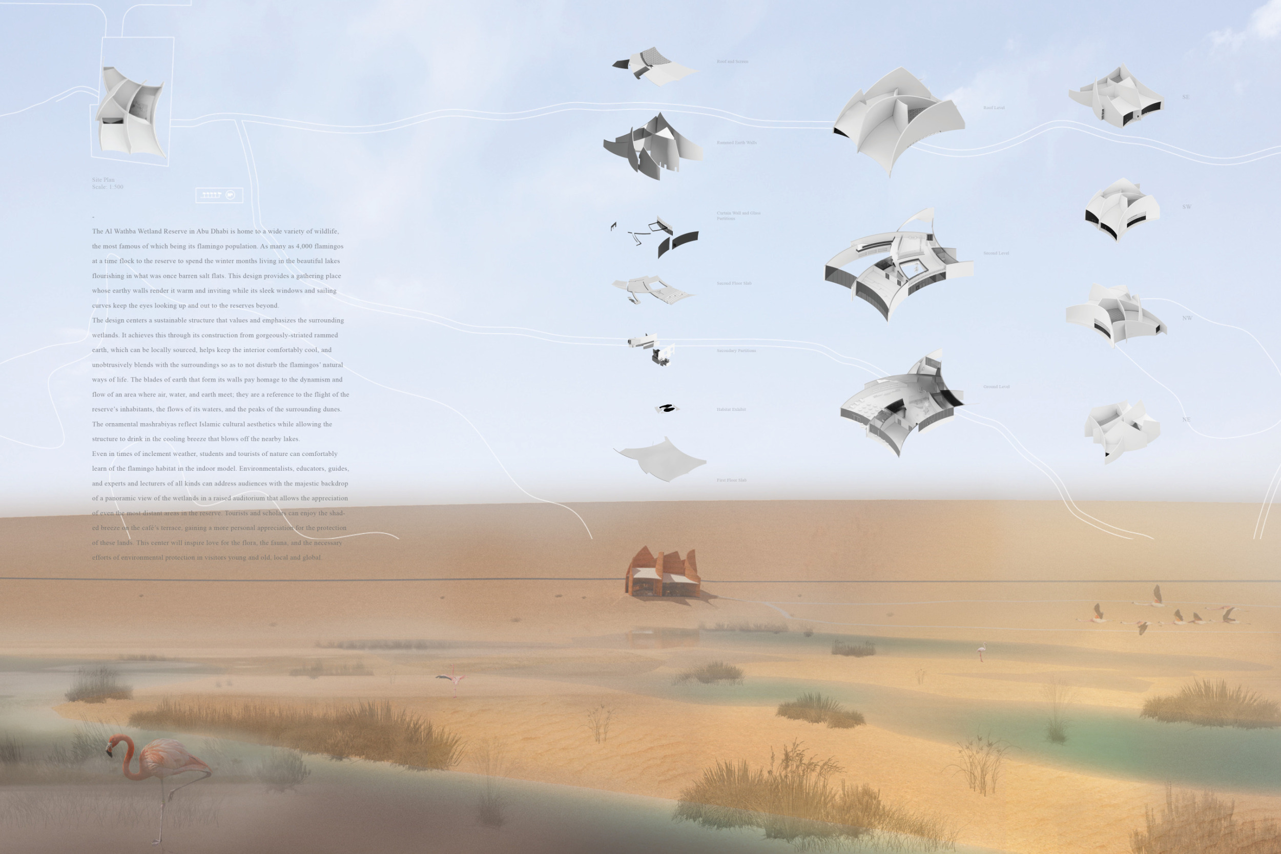 Architecture project // Rammed Earth Structure Embracing Panoramic ...