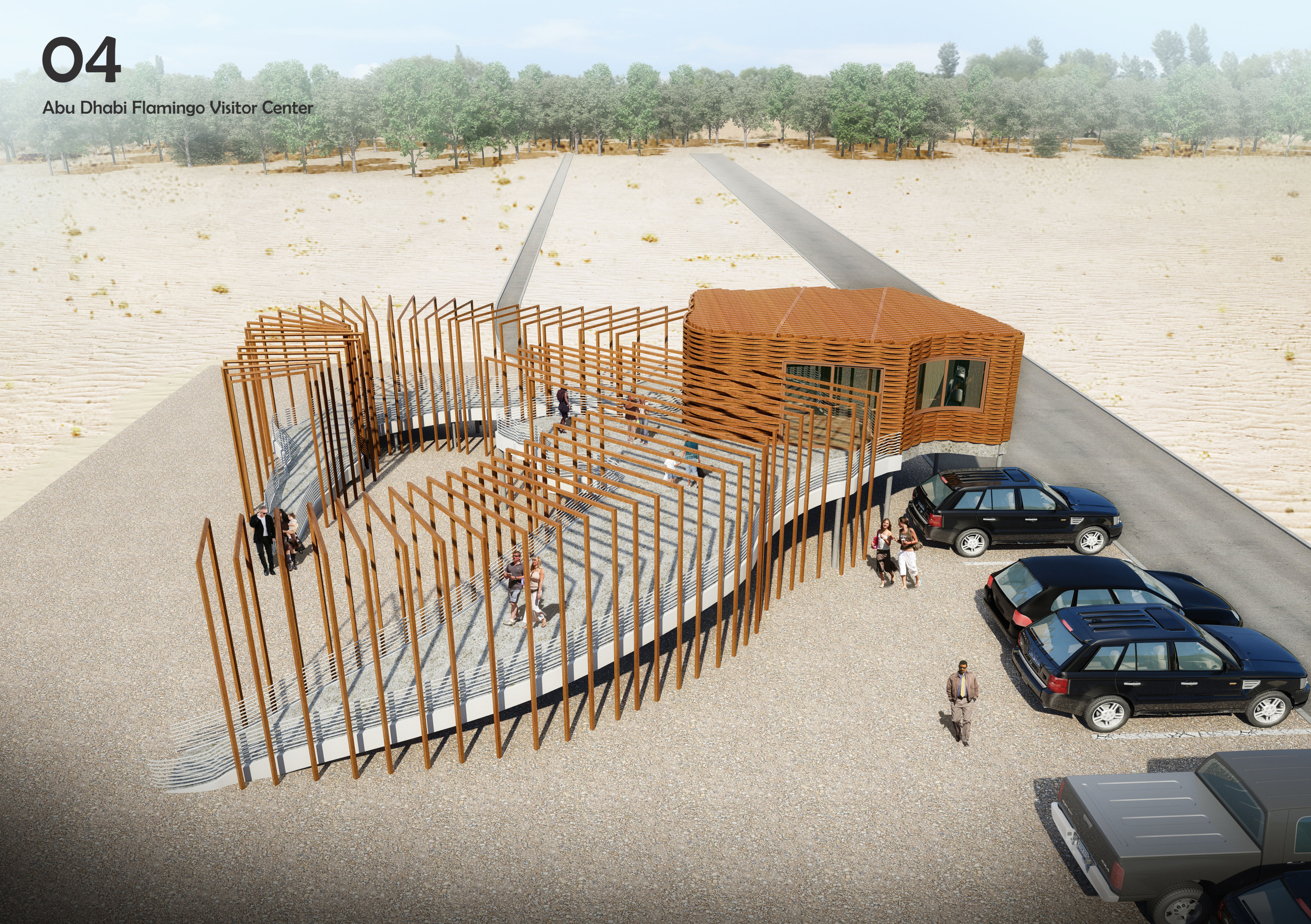 Architecture project // Trellis Shades and Circular Design for ...