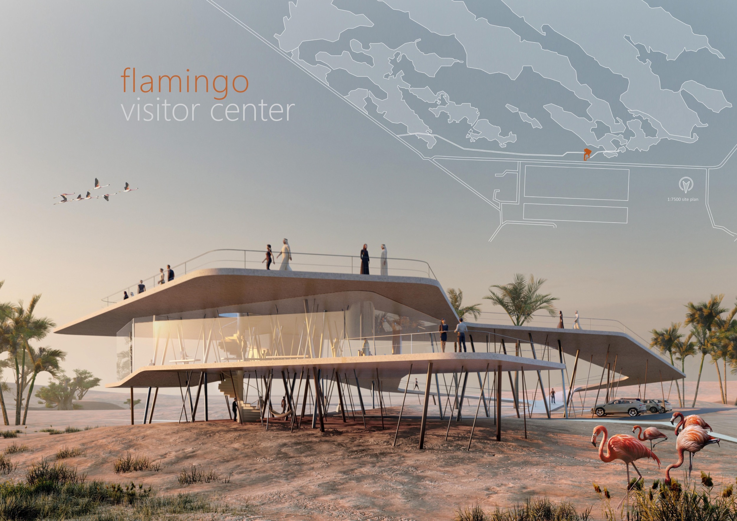 Architecture project // Concrete Tubes and Glass Walls Create Engaging ...