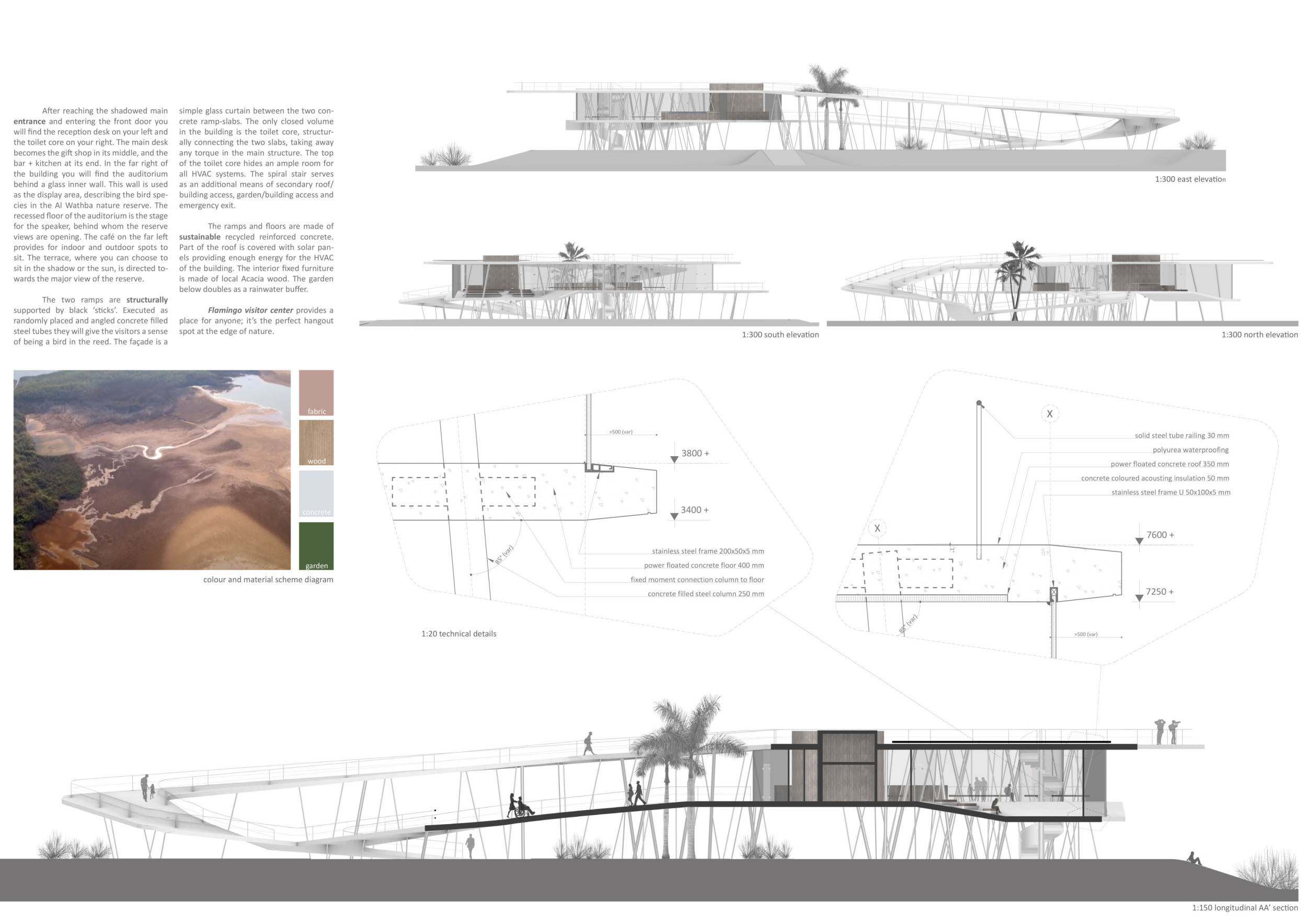 Architecture project // Concrete Tubes and Glass Walls Create Engaging ...
