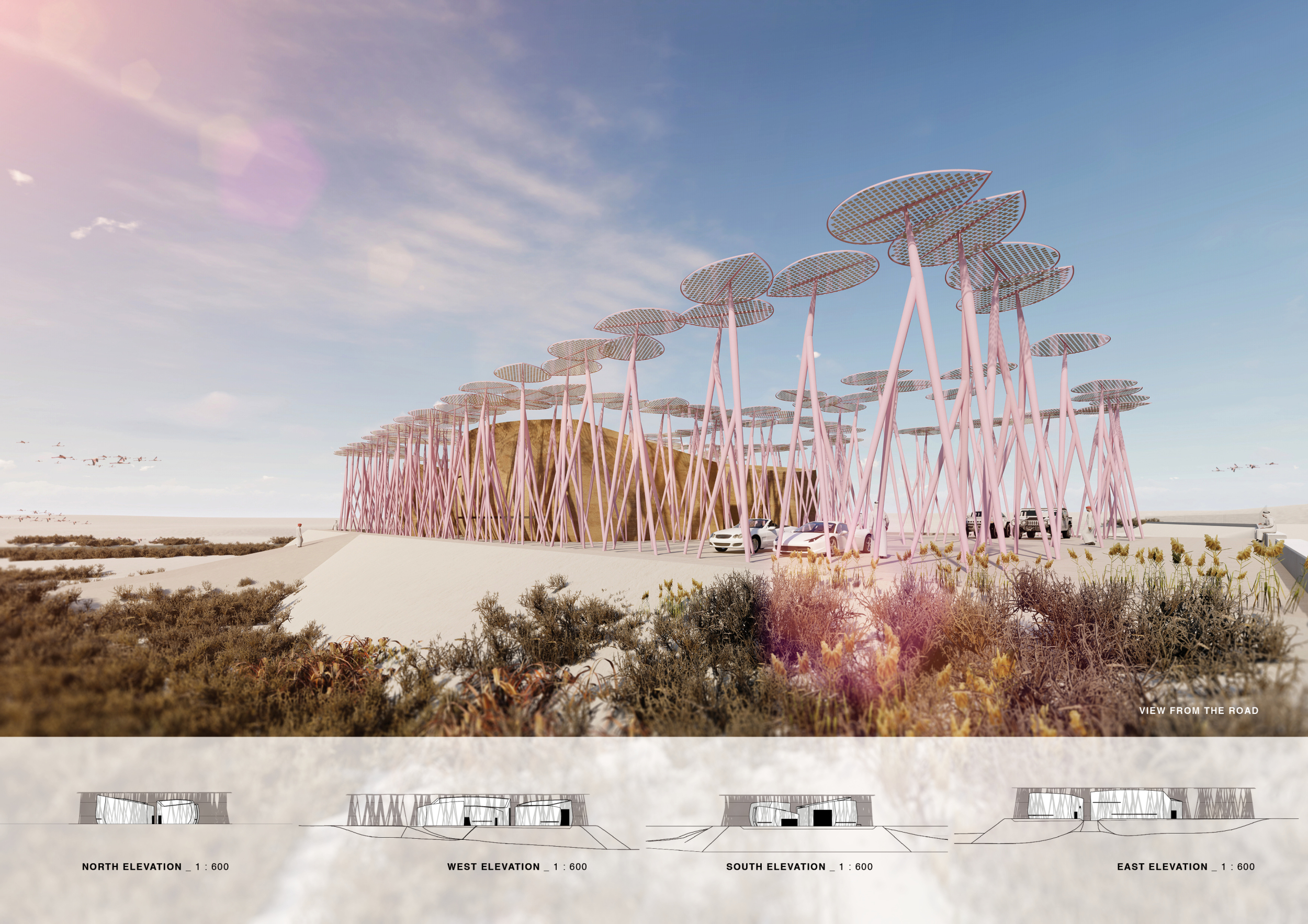 Architecture project // Recycled Plastic Structures Integrated with ...
