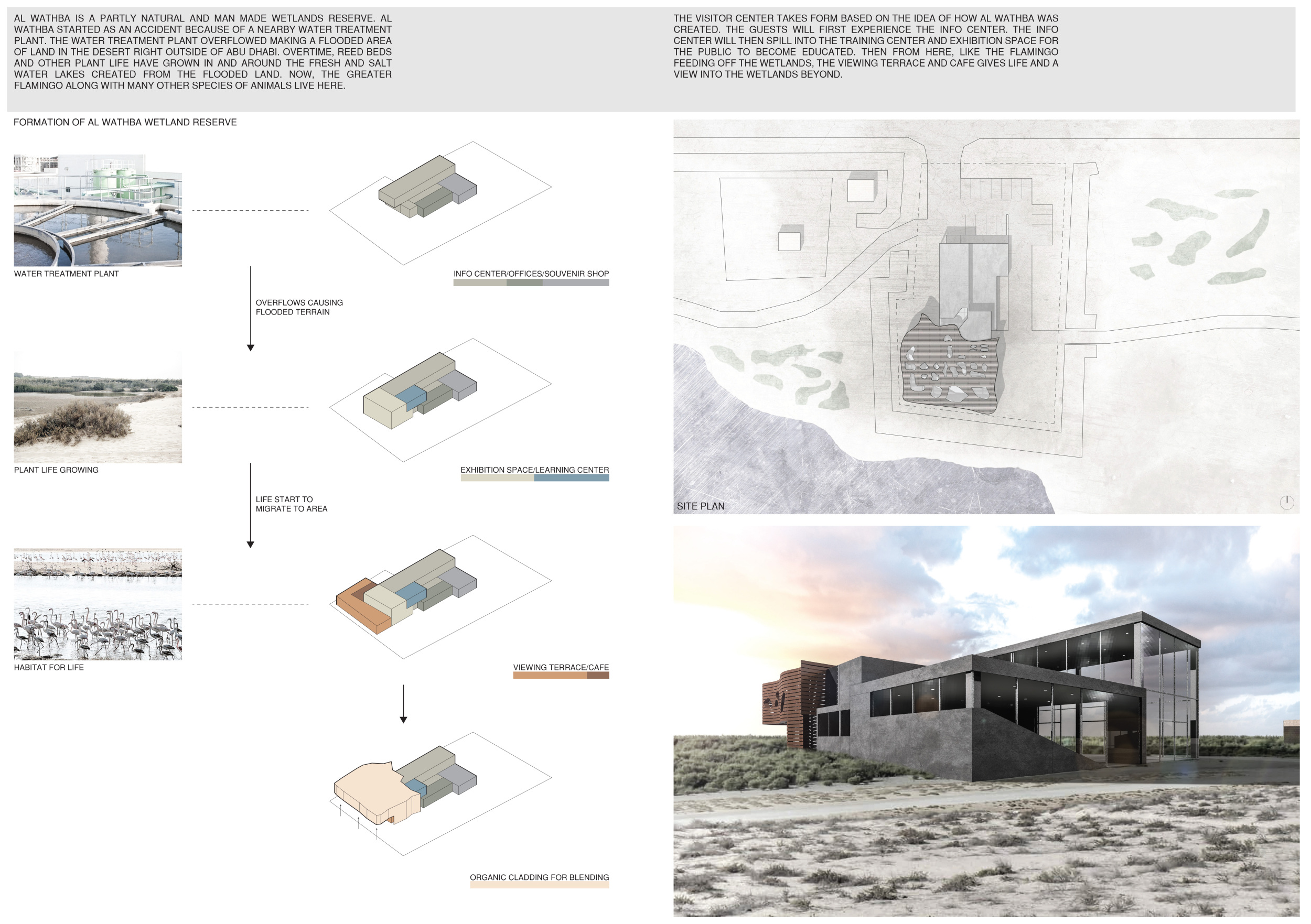 Architecture project // Reinforced Concrete Structure Blending with ...