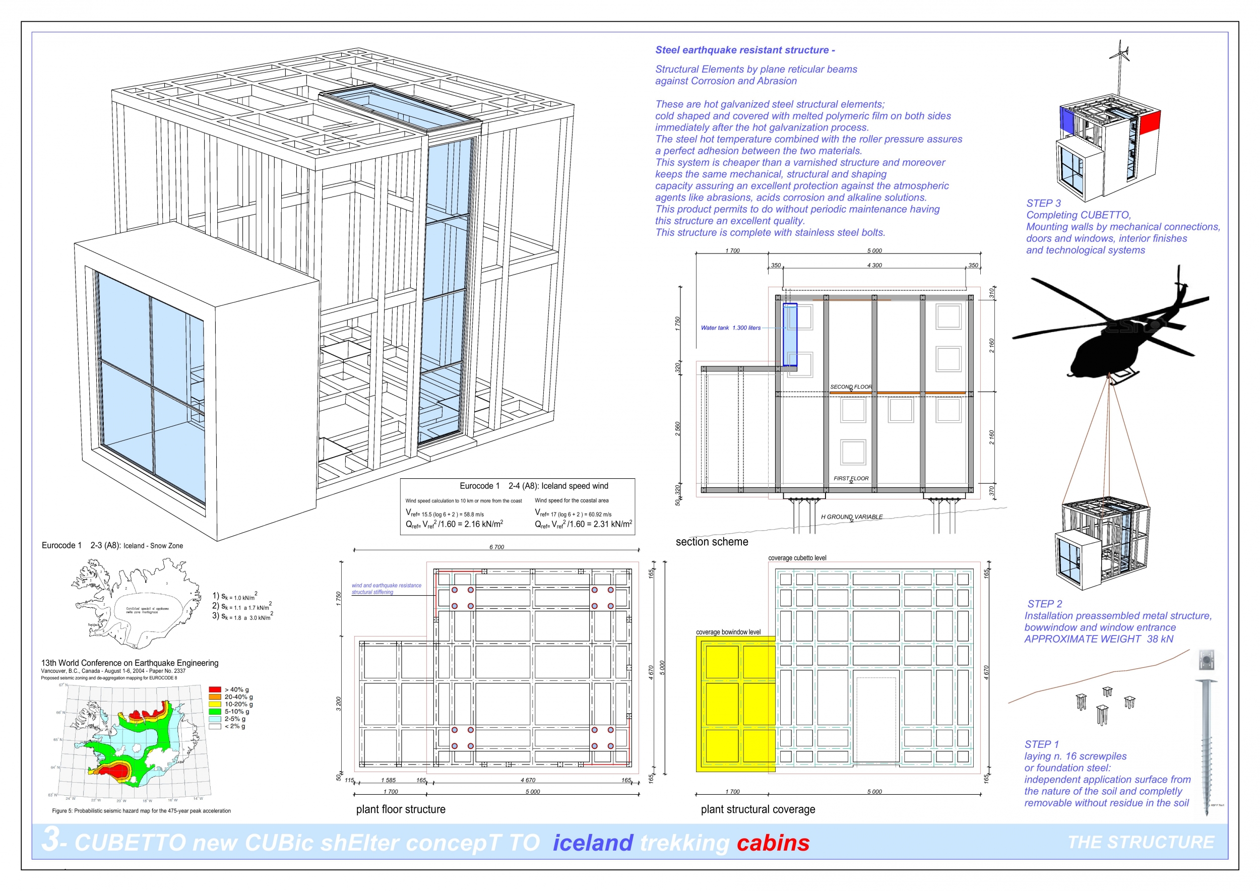 Architecture project // Cubic Shelters Featuring Cellular Glass and ...