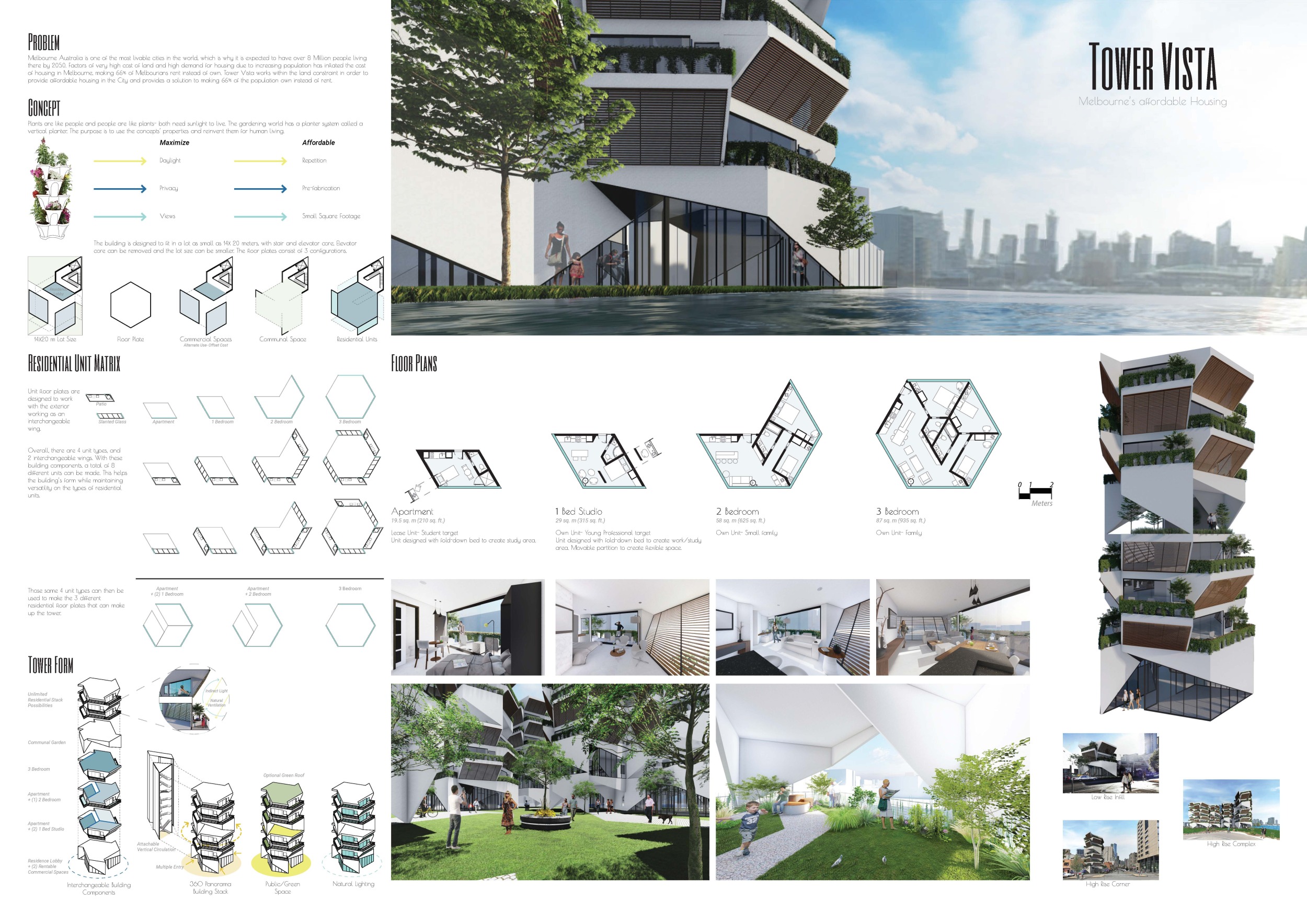 Architecture projects - vertical // Buildner