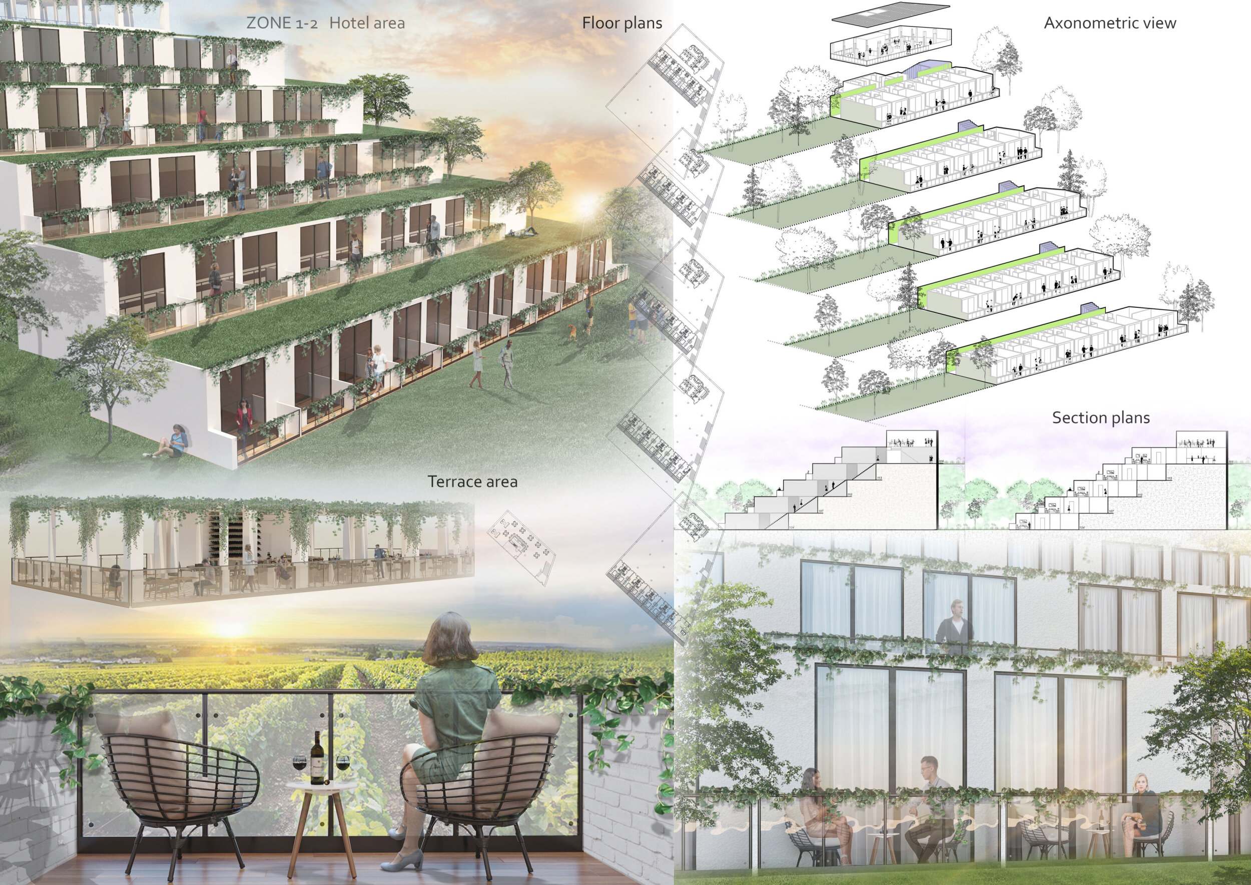 Architecture project // Connecting Spaces Through Flexible Layouts and ...
