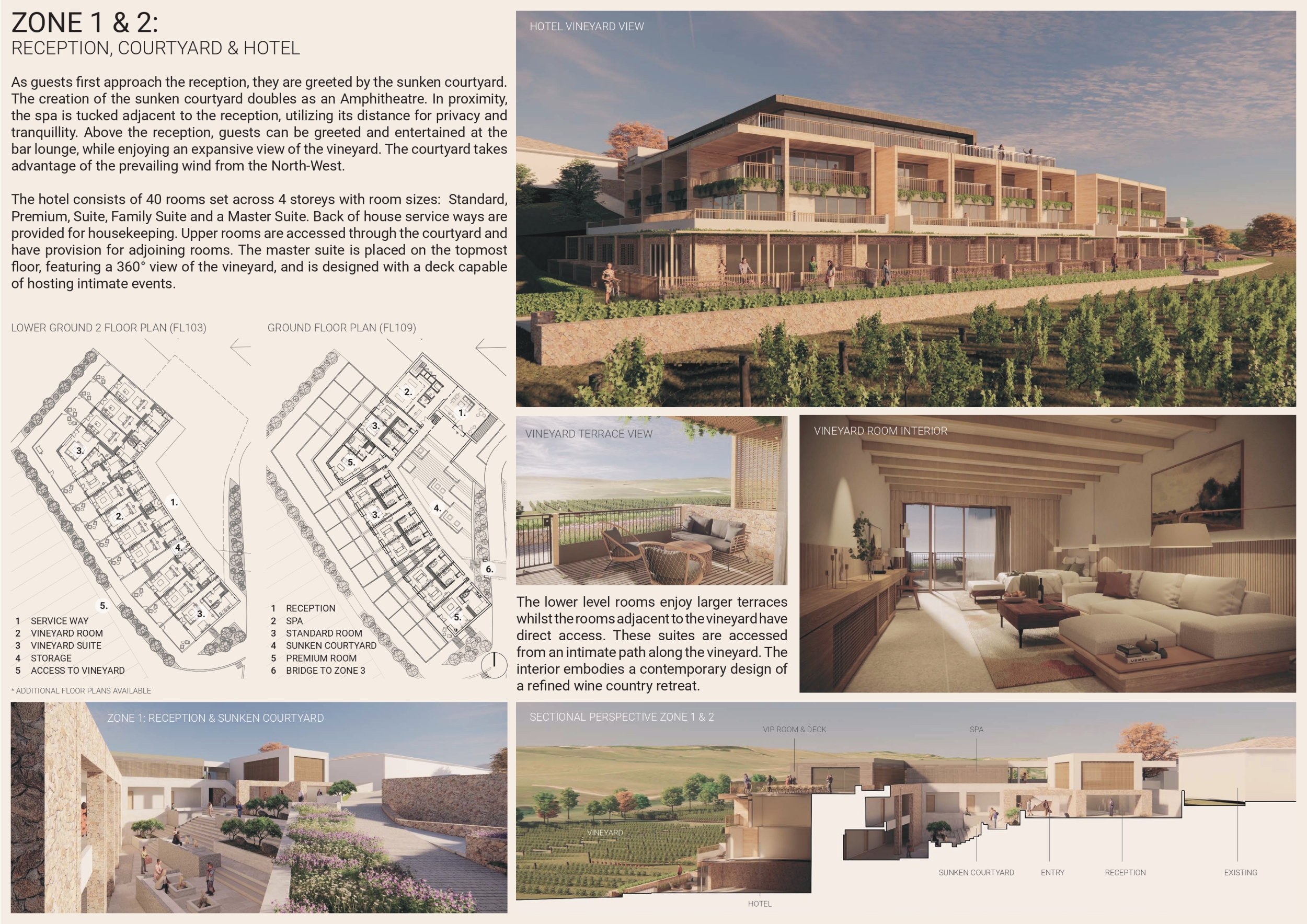 Architecture project // Rammed Earth Design with Scenic Views and ...