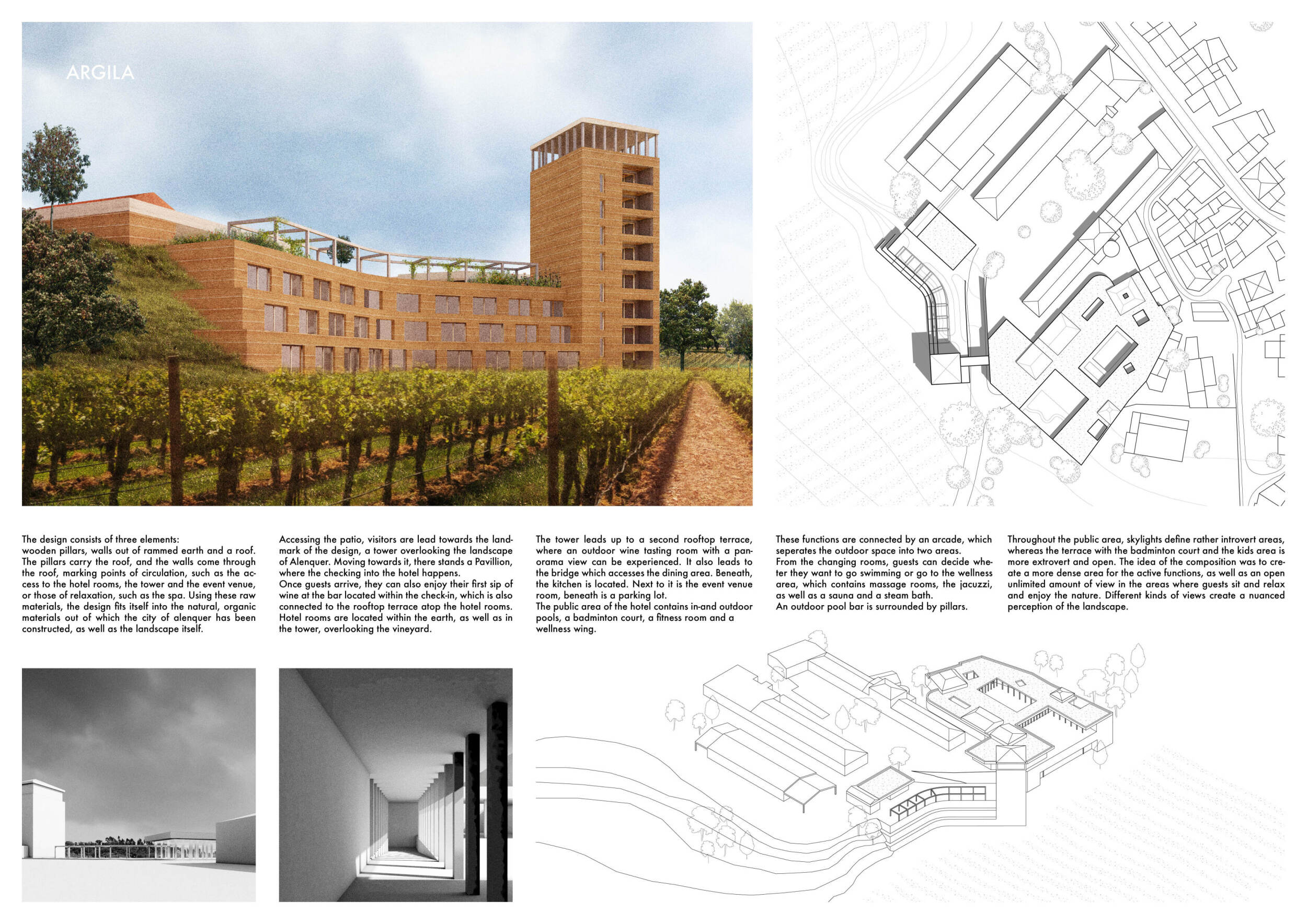 Architecture projects - massage // Buildner
