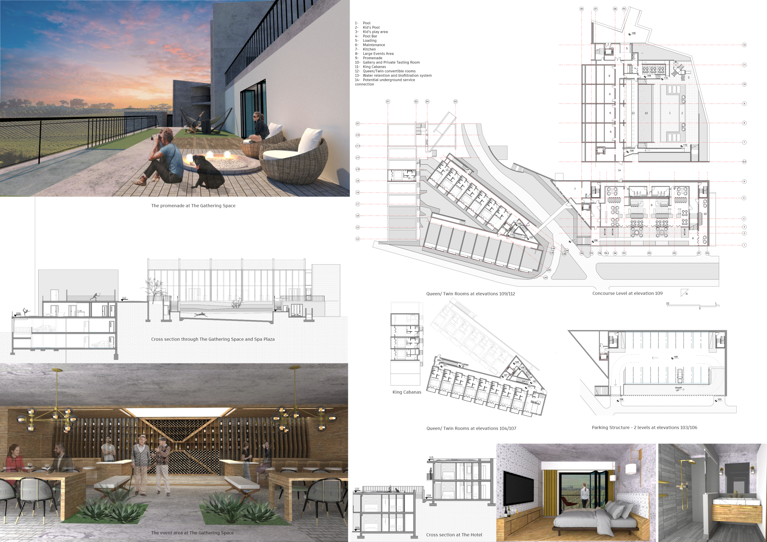 Architecture project // Reclaimed Wood Accents and Traditional Tiles ...