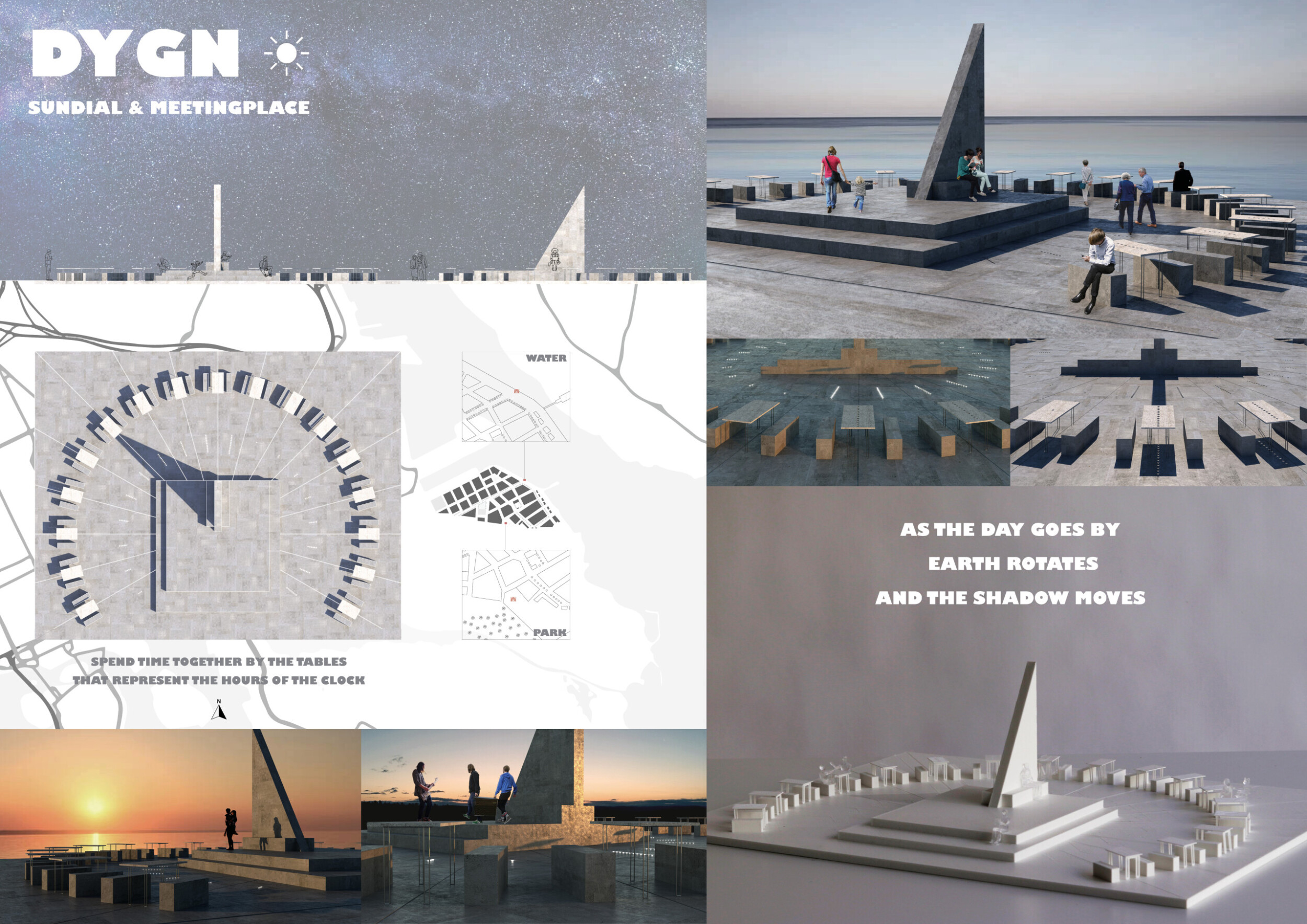 Architecture project // Gnomon-Centric Design Featuring Concrete and ...