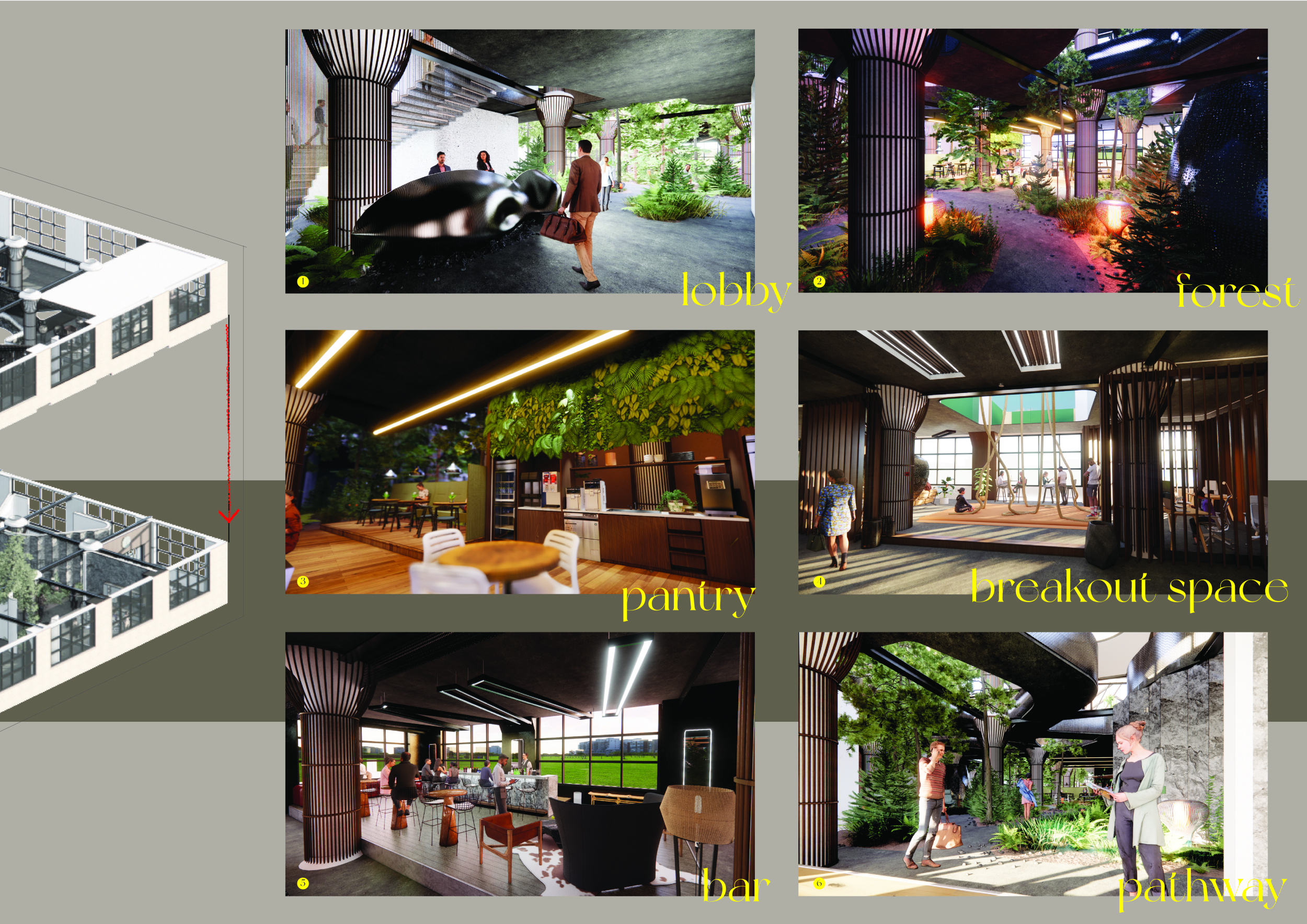 Architecture project // Bringing Nature Indoors with Interactive ...