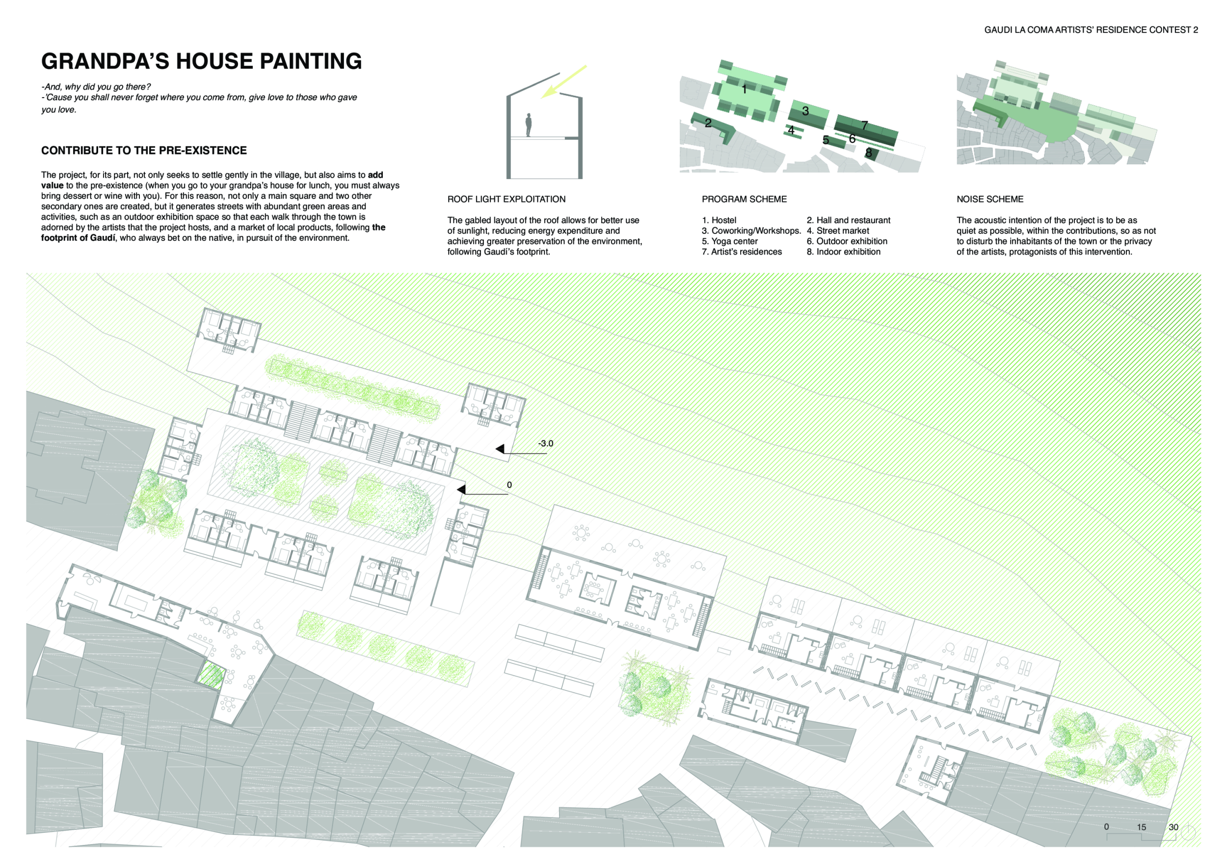 Architecture project // Gabled Architecture Enhancing Community ...