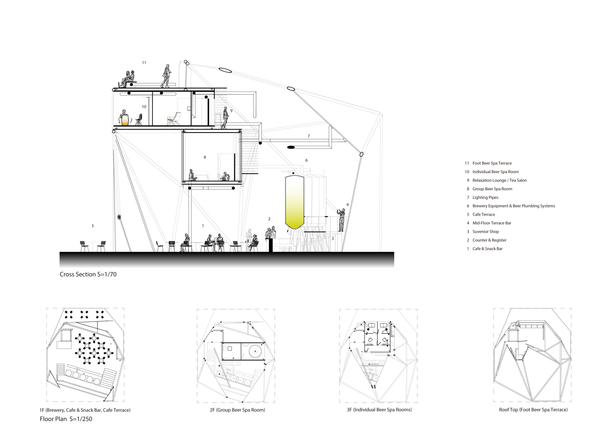 Architecture project // Crystalline Facade of Glacier Glass Envelops ...