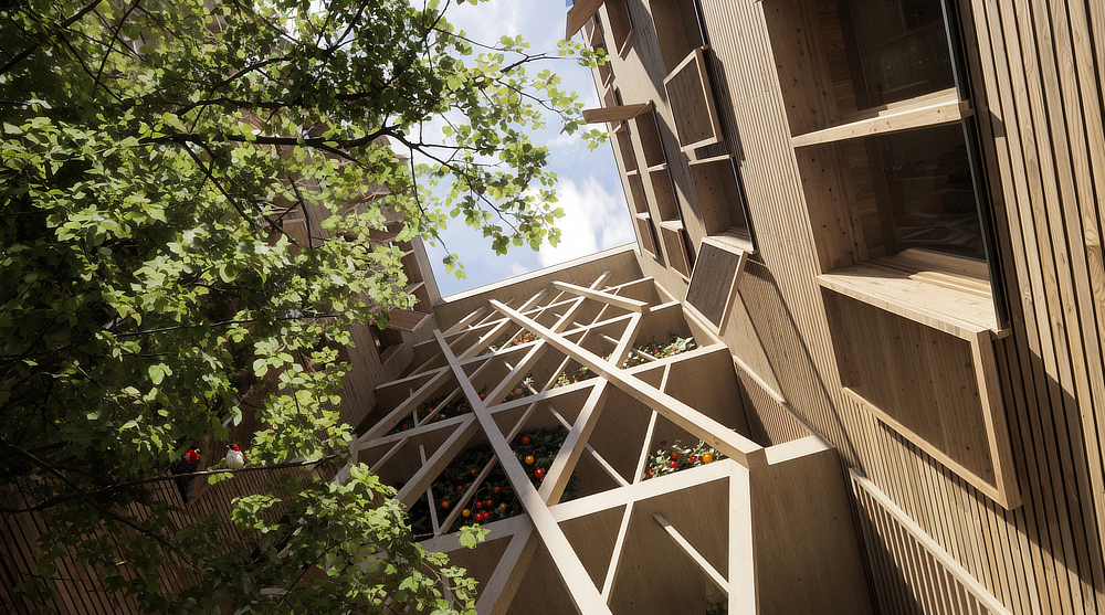 Denver Single-Stair Housing Challenge competition Sustainability Award ...