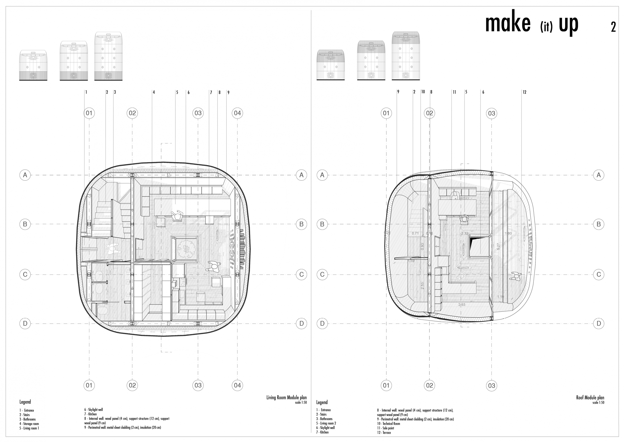 Architecture project // Modular Community Living Crafted from ...