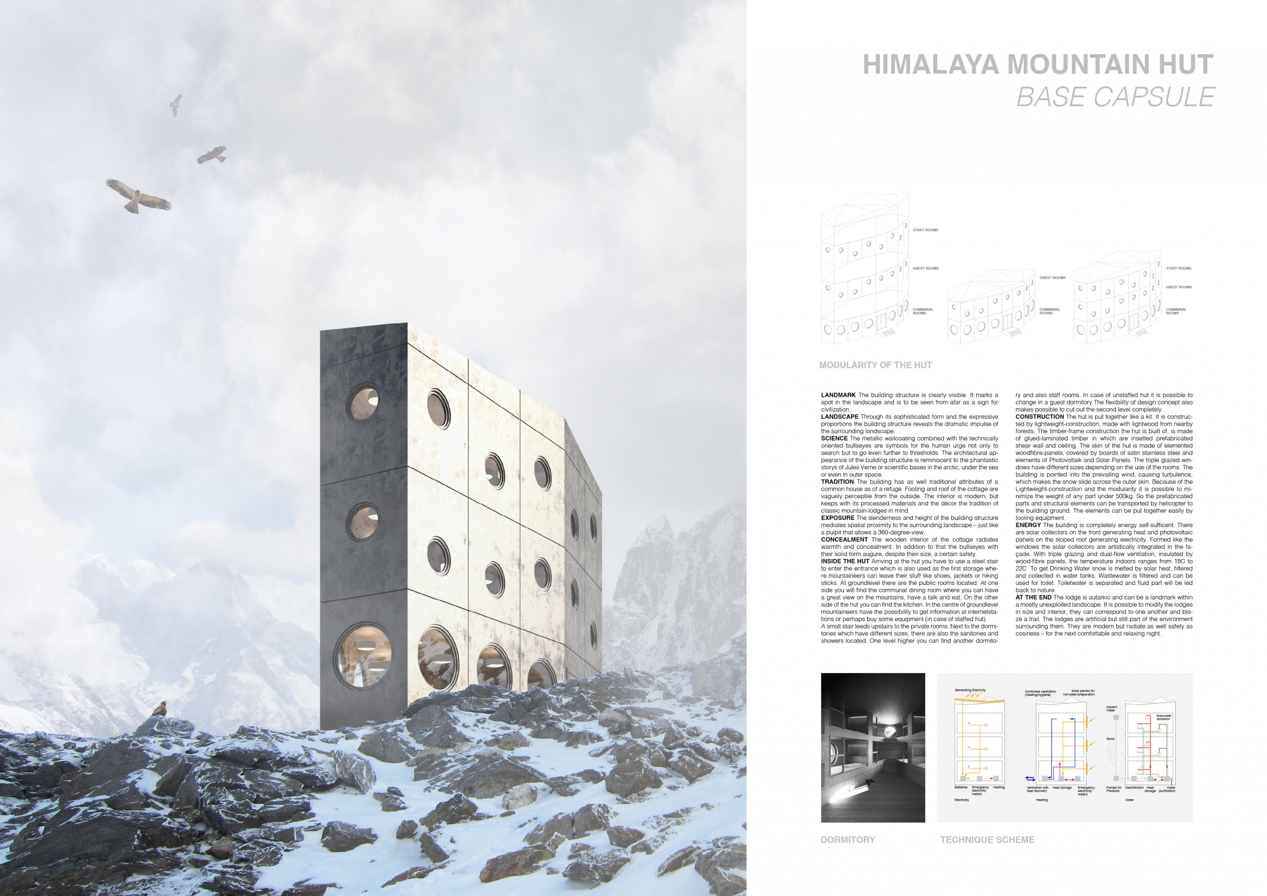 Architecture project // Circular Windows and Reinforced Concrete ...
