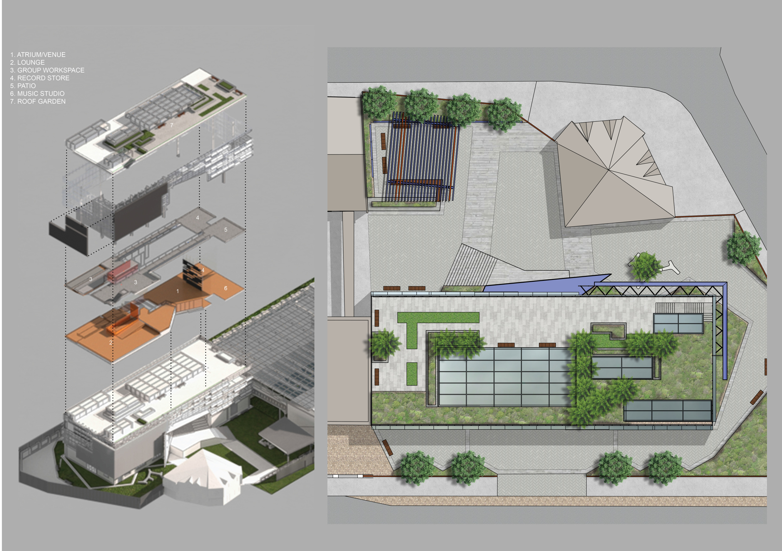 Architecture project // Acoustic Spaces Enhanced by Perforated Metal ...