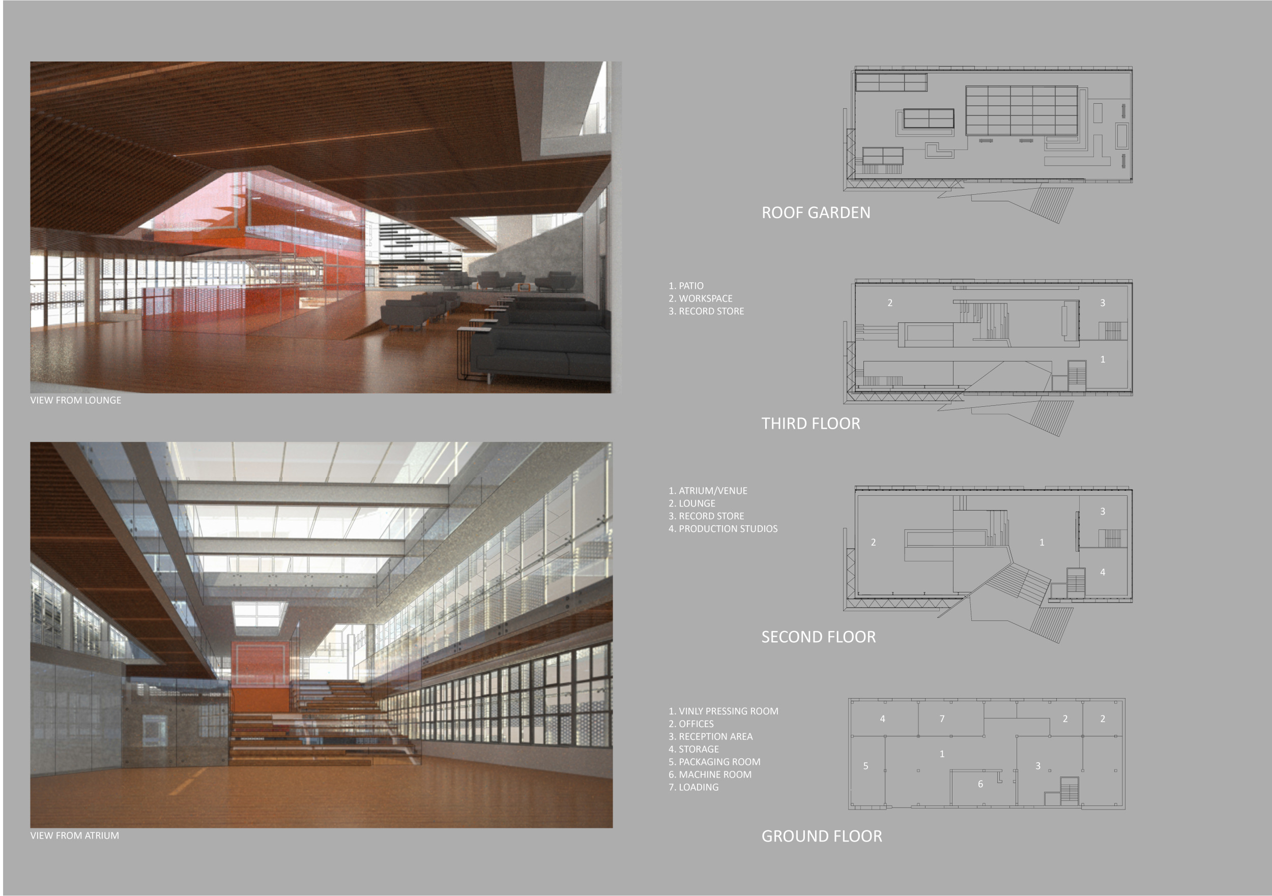 Architecture project // Acoustic Spaces Enhanced by Perforated Metal ...