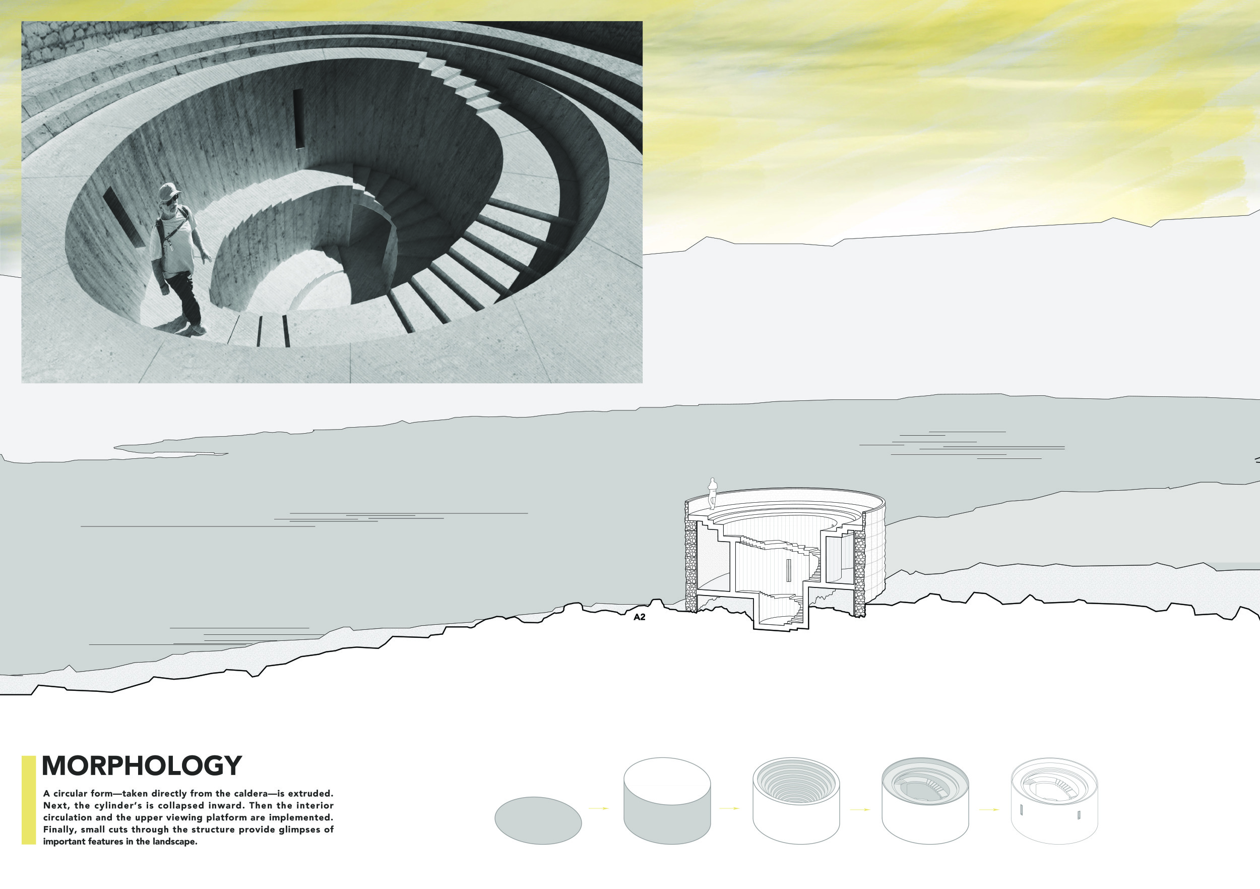 Architecture project // Cylindrical Structure with Locally Sourced ...
