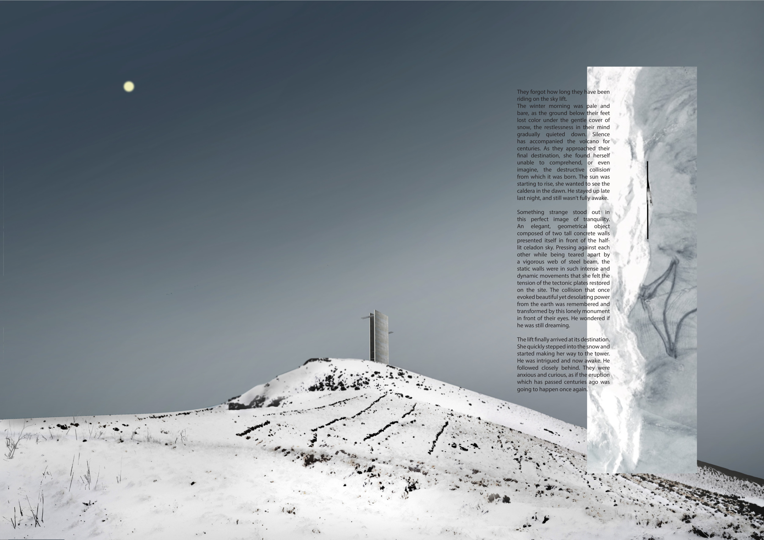 Architecture project // Cantilevered Viewing Platform Crafted from ...