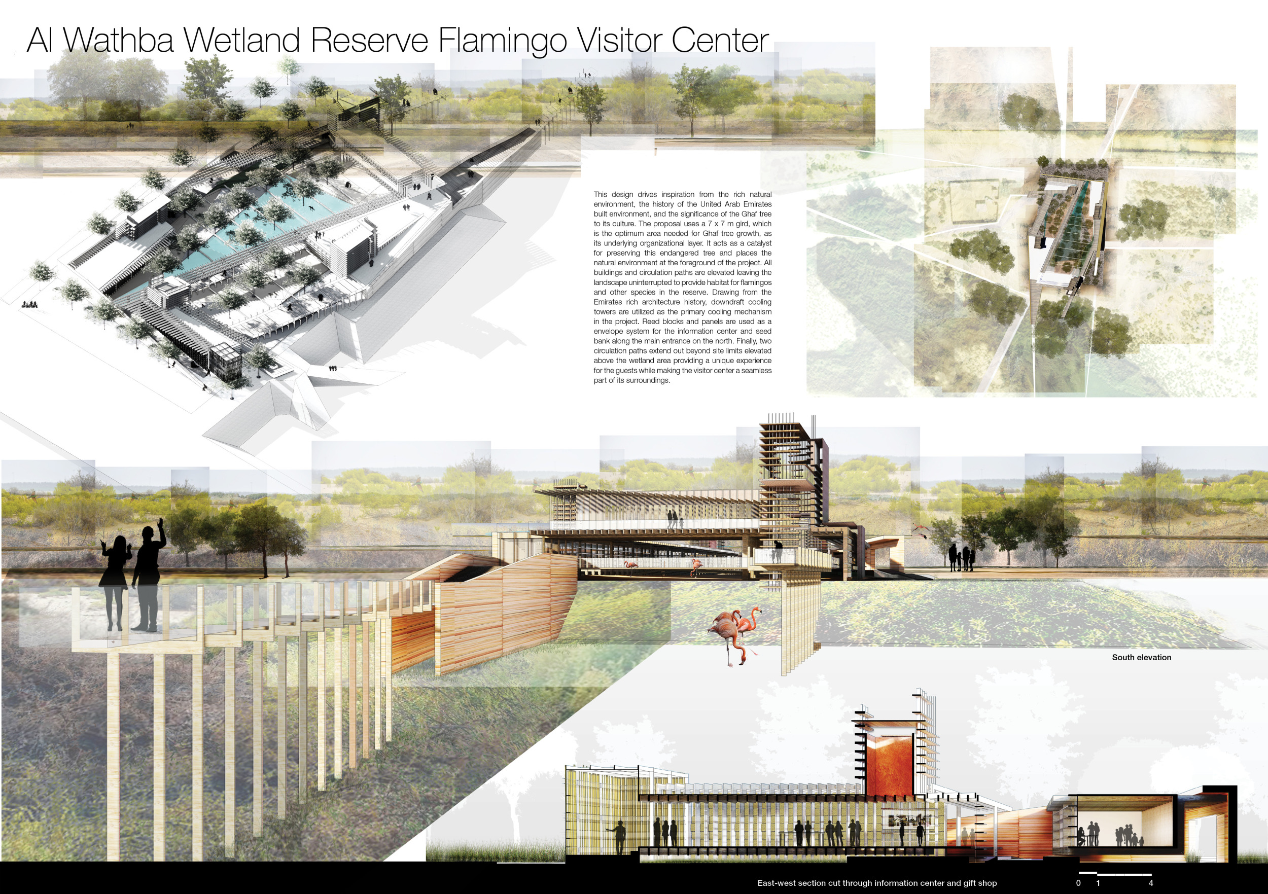 Architecture project // Reed Panel Structures Elevating Habitat ...