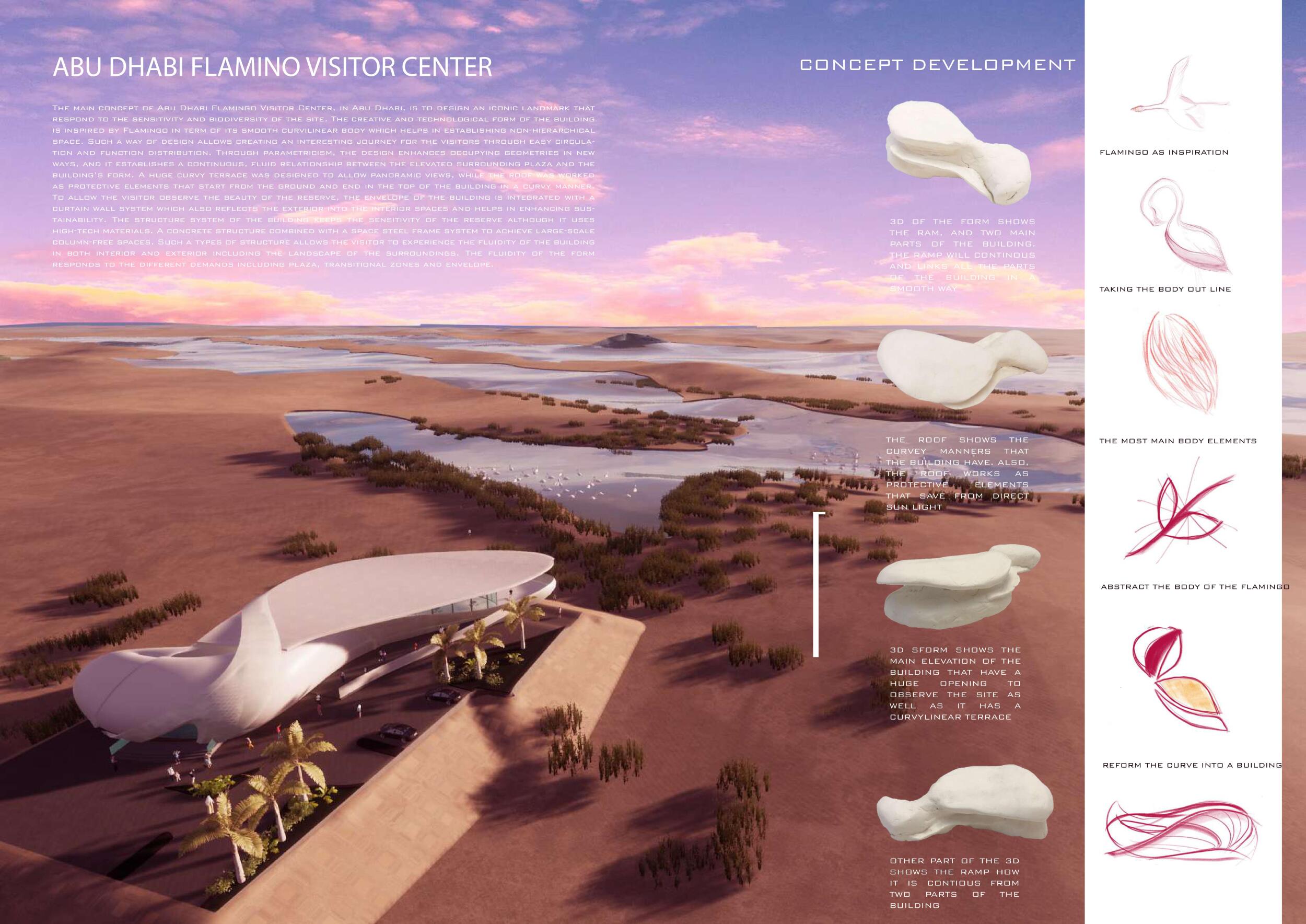 Architecture project // Flowing Curvilinear Forms Enhanced by a ...