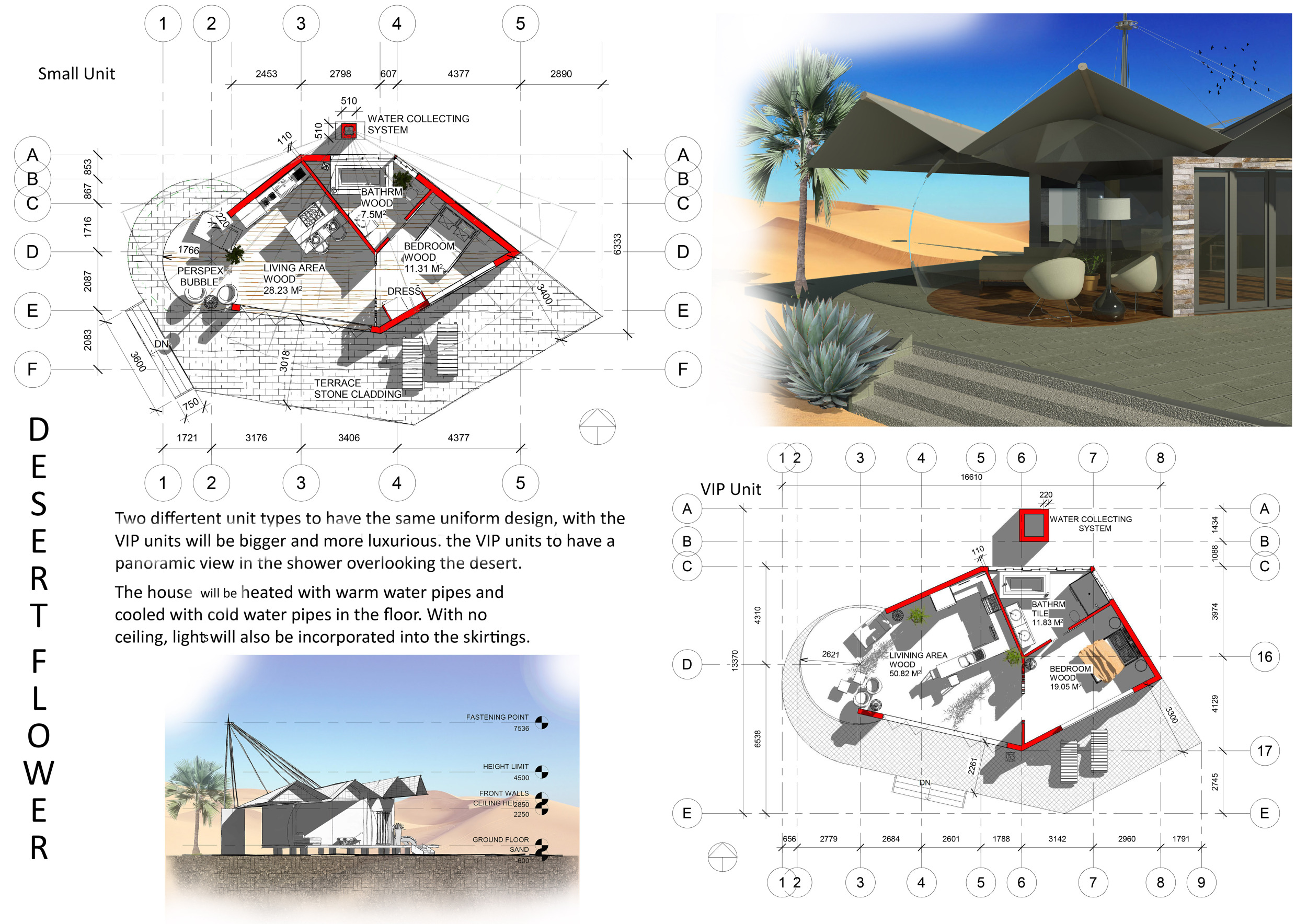 Architecture project // Foldable Canvas Roof and Perspex Views in ...