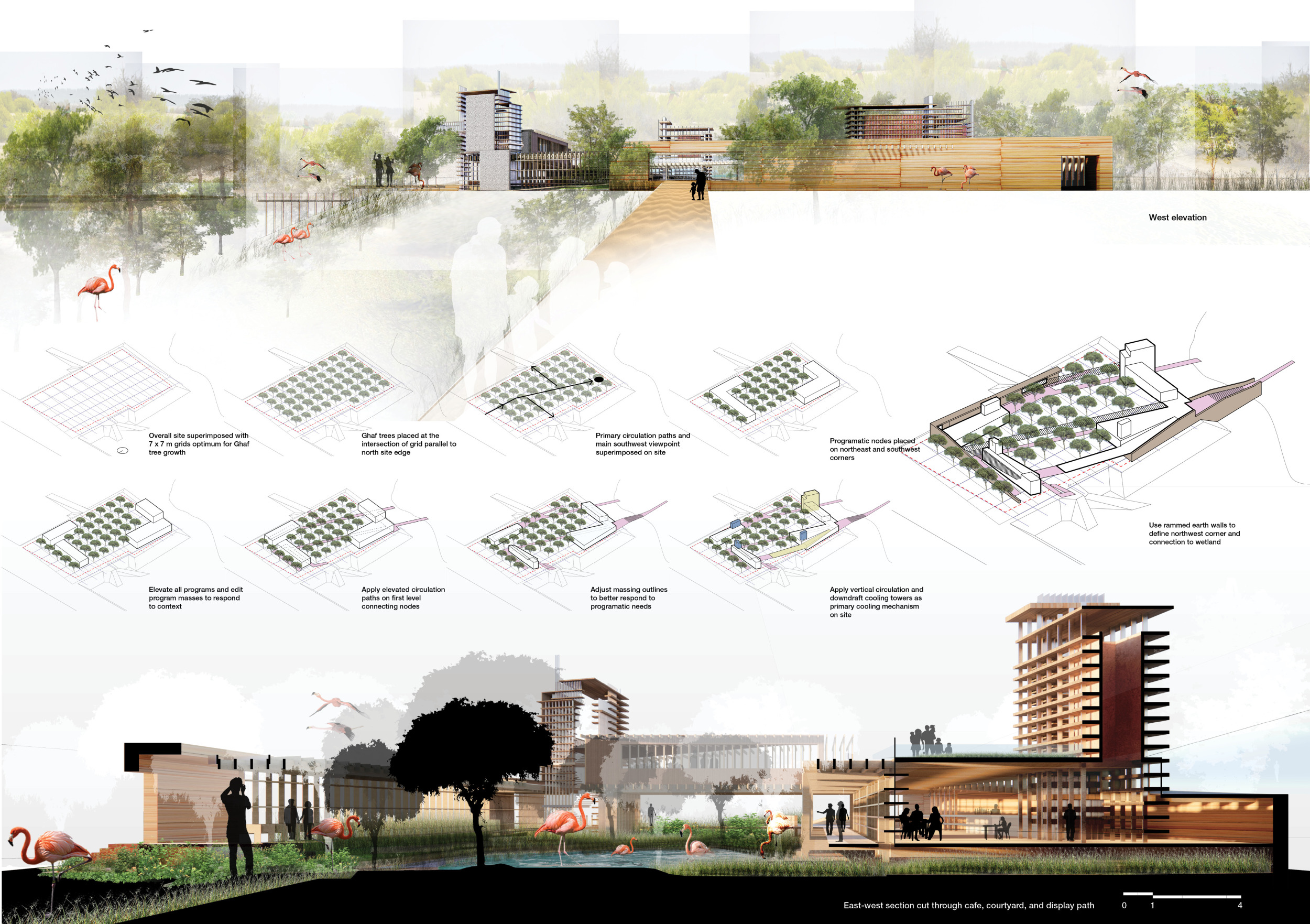 Architecture project // Reed Panel Structures Elevating Habitat ...