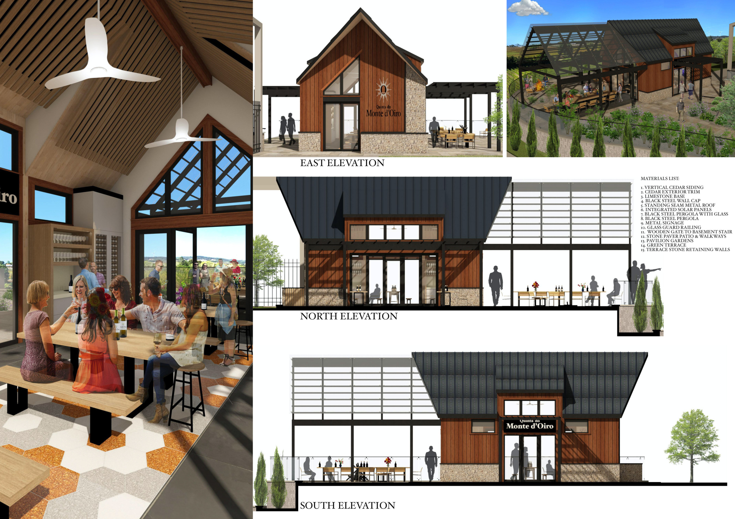 Architecture project // Cedar Pavilion Embracing Green Terraces and ...