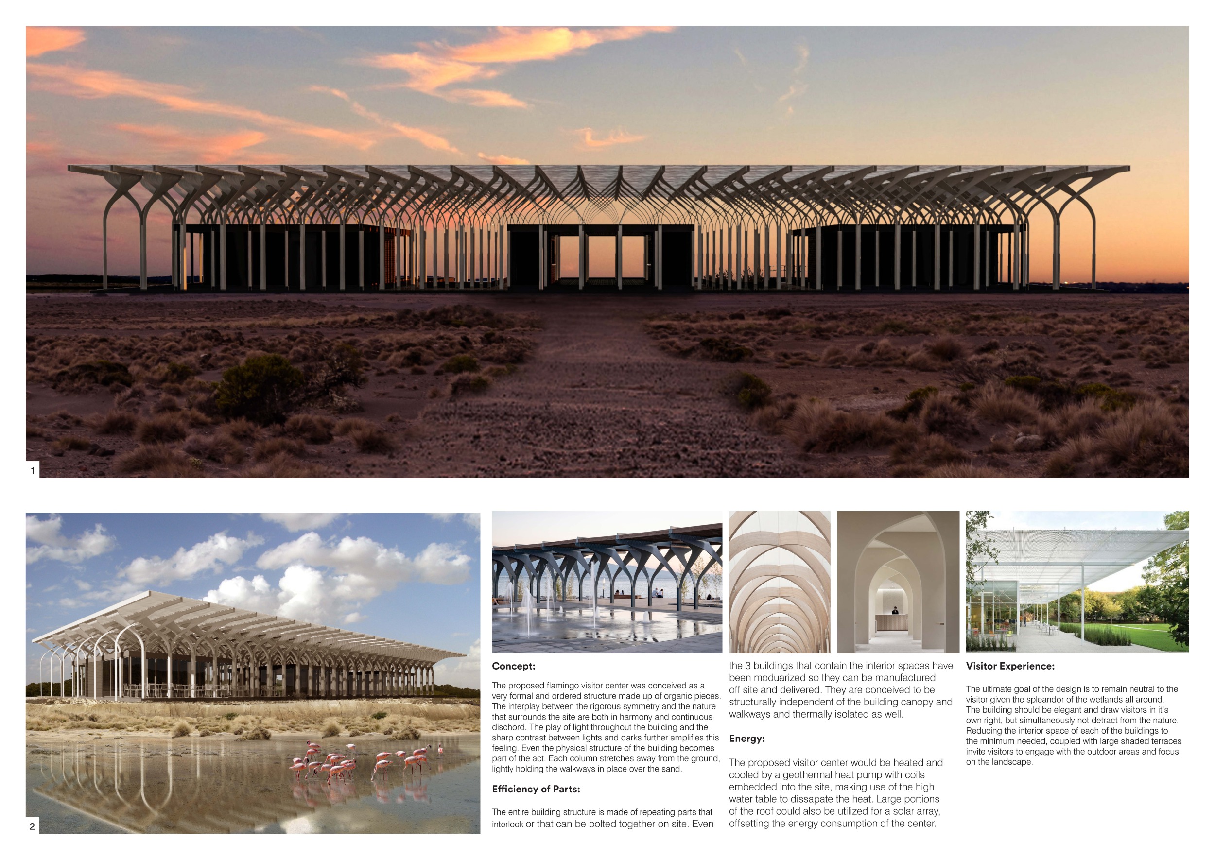 Architecture project // Elevated Walkways Blending with Natural ...