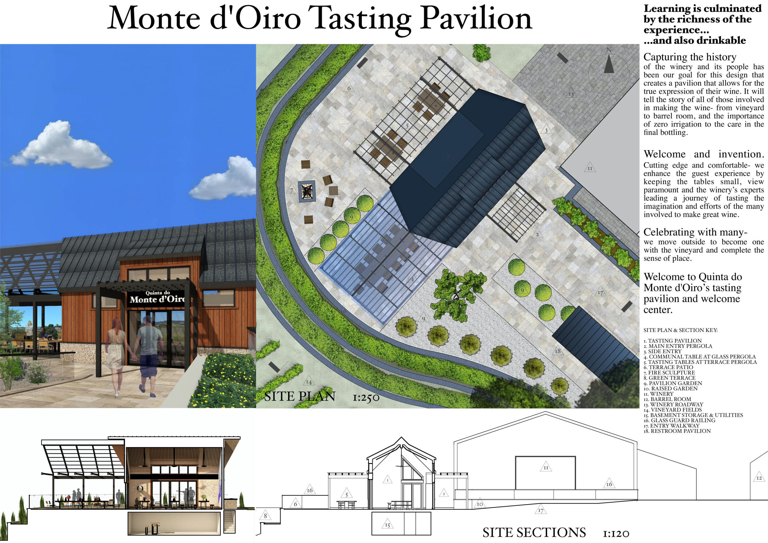 Architecture project // Cedar Pavilion Embracing Green Terraces and ...