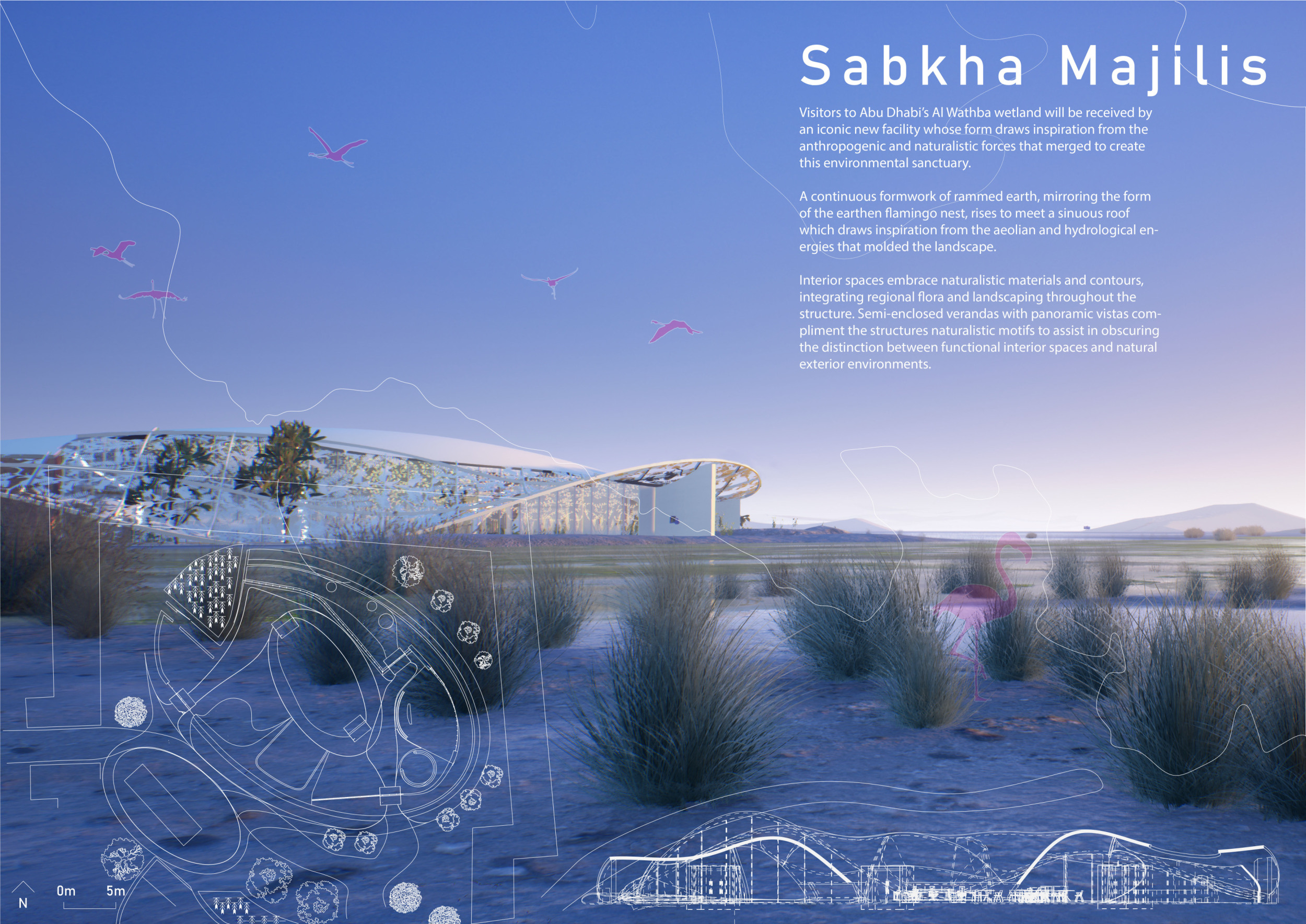 Architecture project // Rammed Earth Formwork Inspired by Flamingo ...