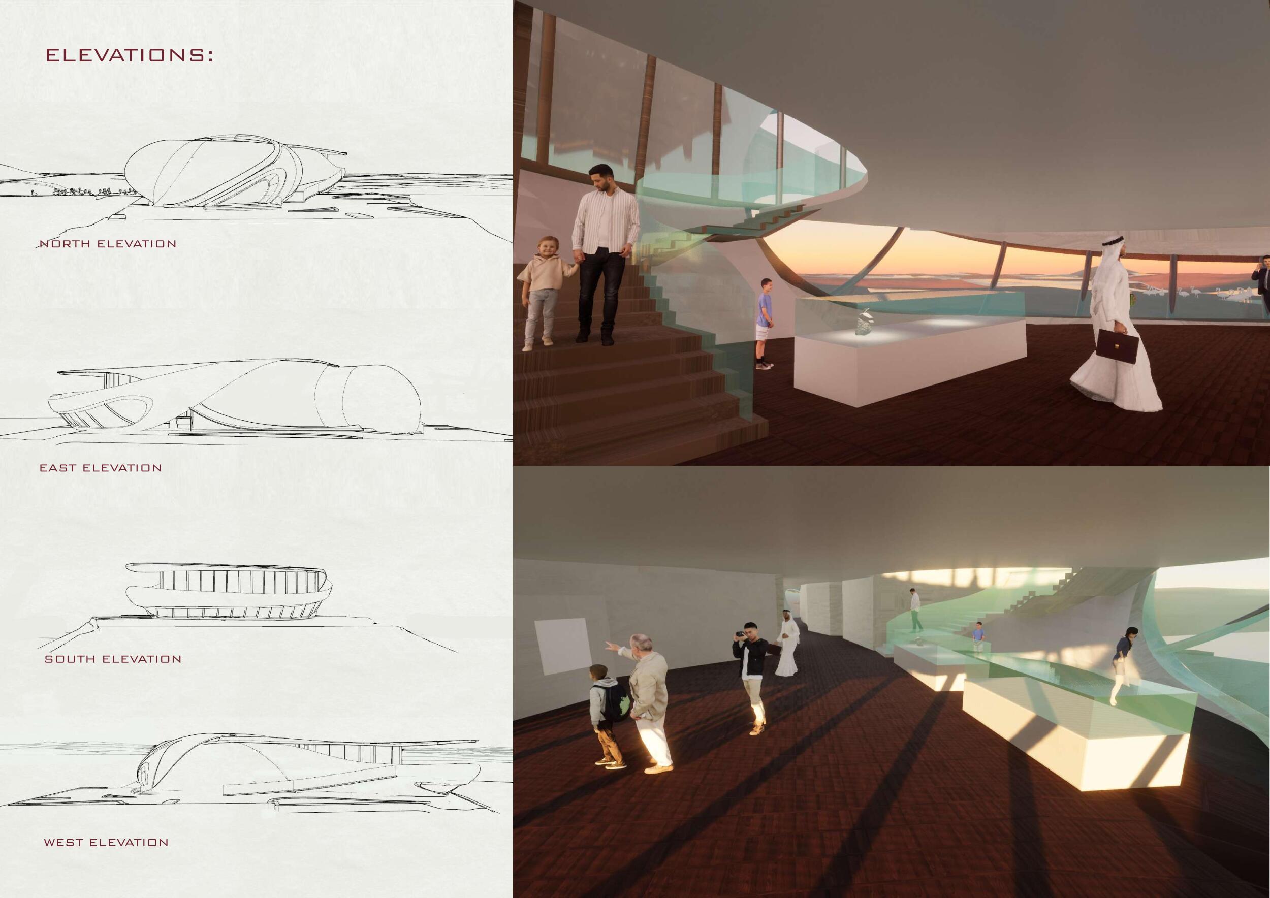Architecture project // Flowing Curvilinear Forms Enhanced by a ...