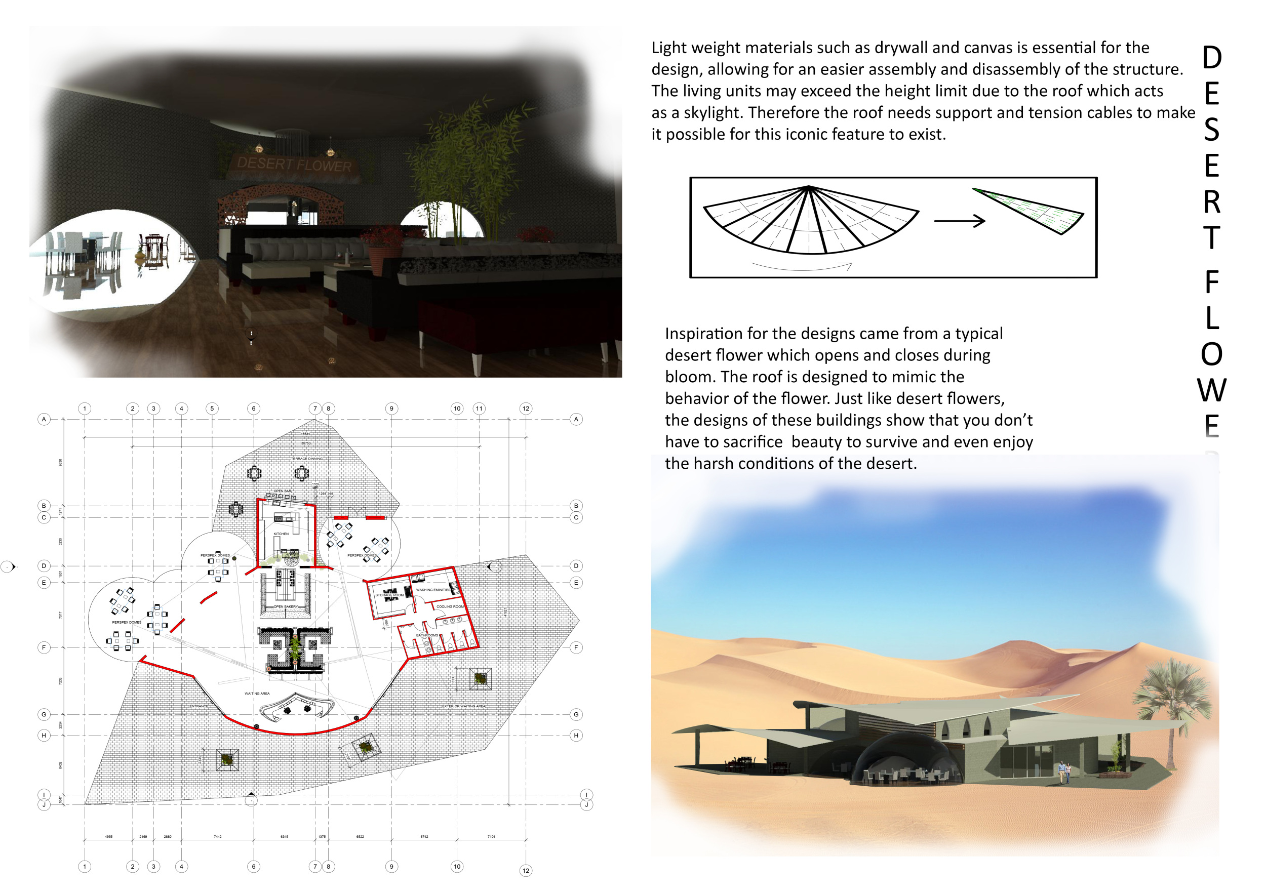 Architecture project // Foldable Canvas Roof and Perspex Views in ...