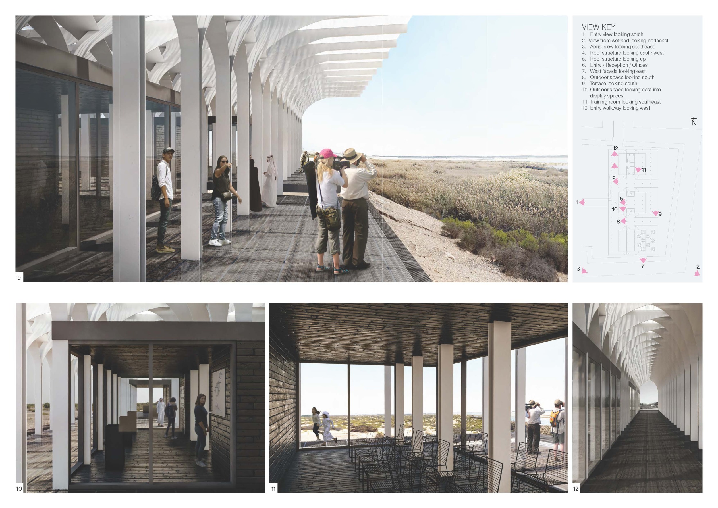 Architecture project // Elevated Walkways Blending with Natural ...