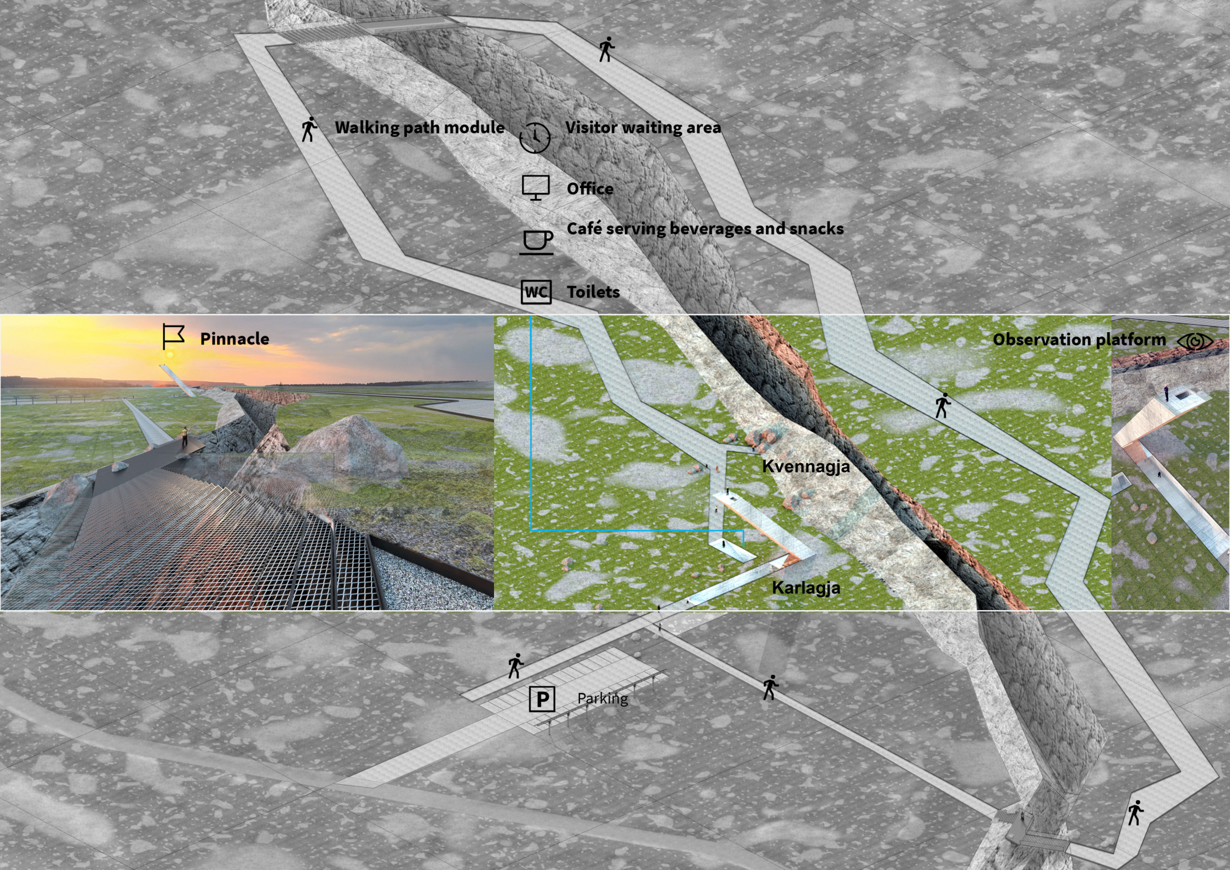 Architecture project // Reinforced Concrete Lookout Tower Enhancing ...