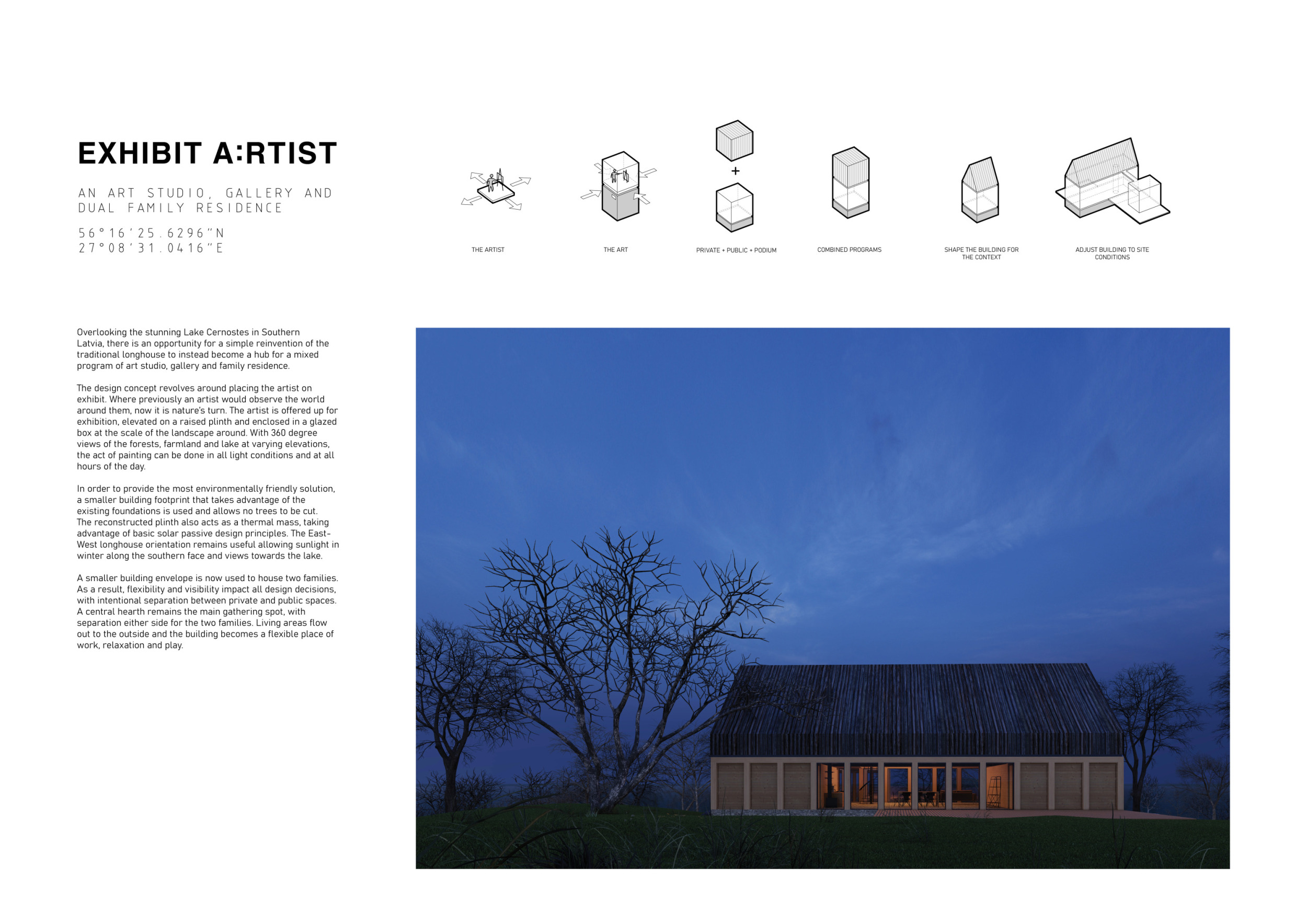 Architecture project // Elevated Plinth Spaces with Glazed Enclosures ...