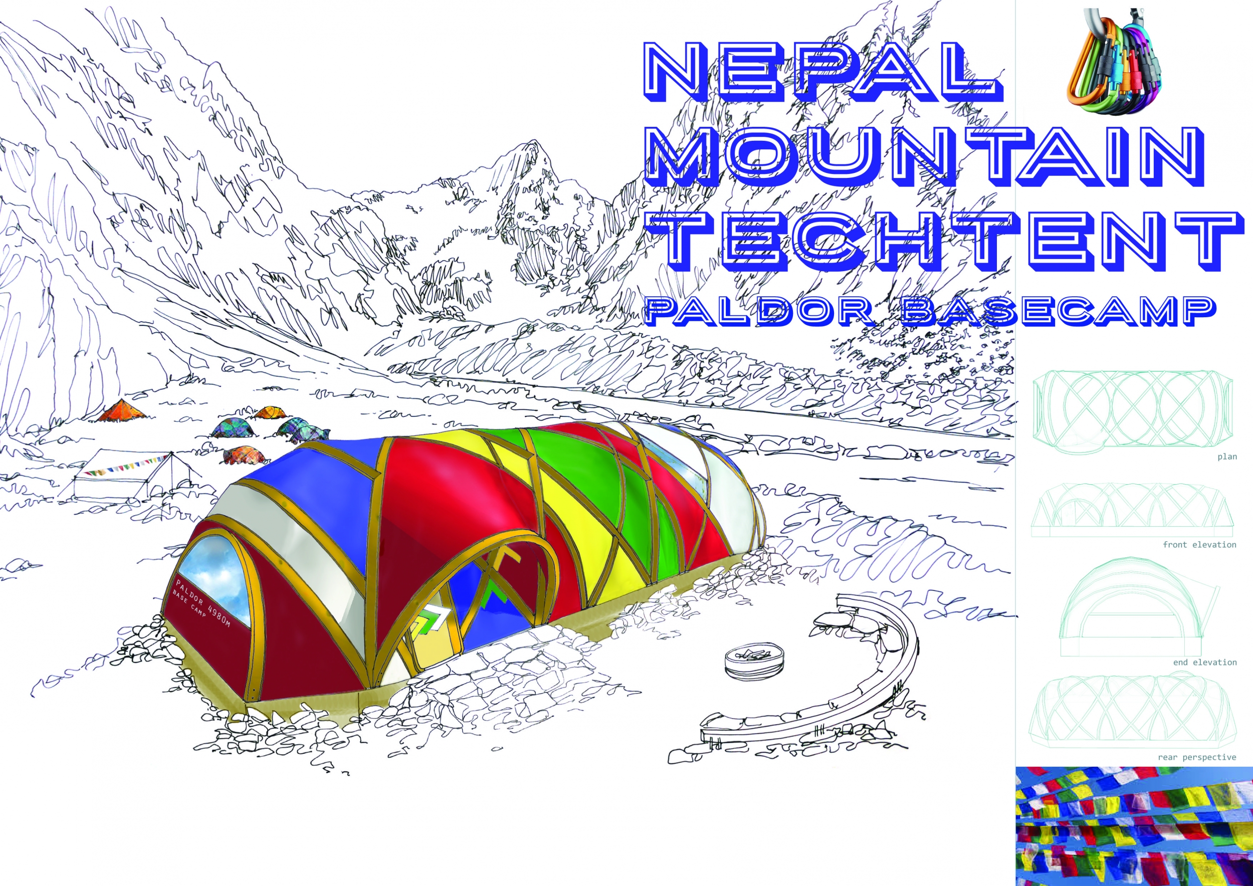 Architecture project // Yak Dung Heating and Glu-Lam Structure for ...