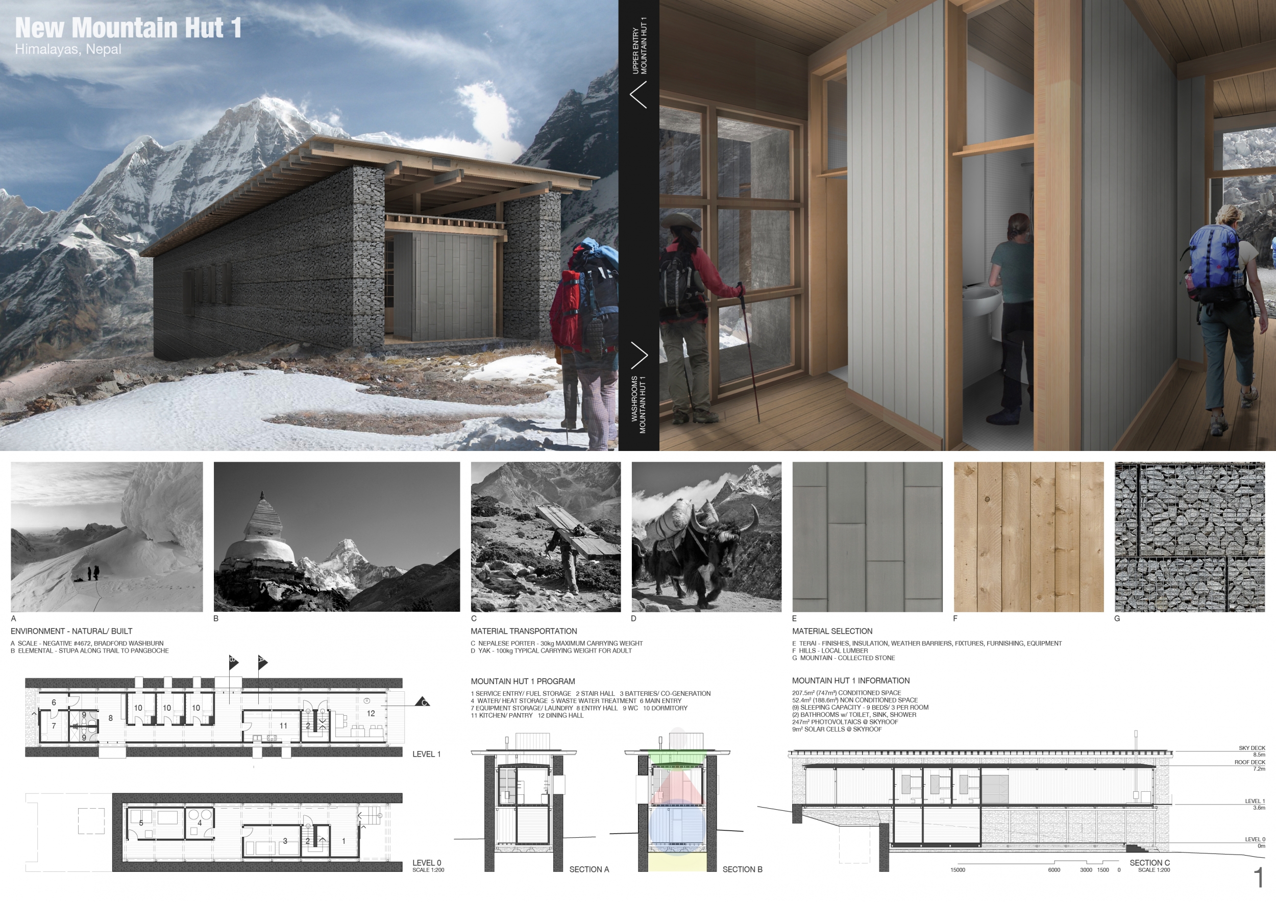 Architecture project // Local Stone and Timber Framing Create ...