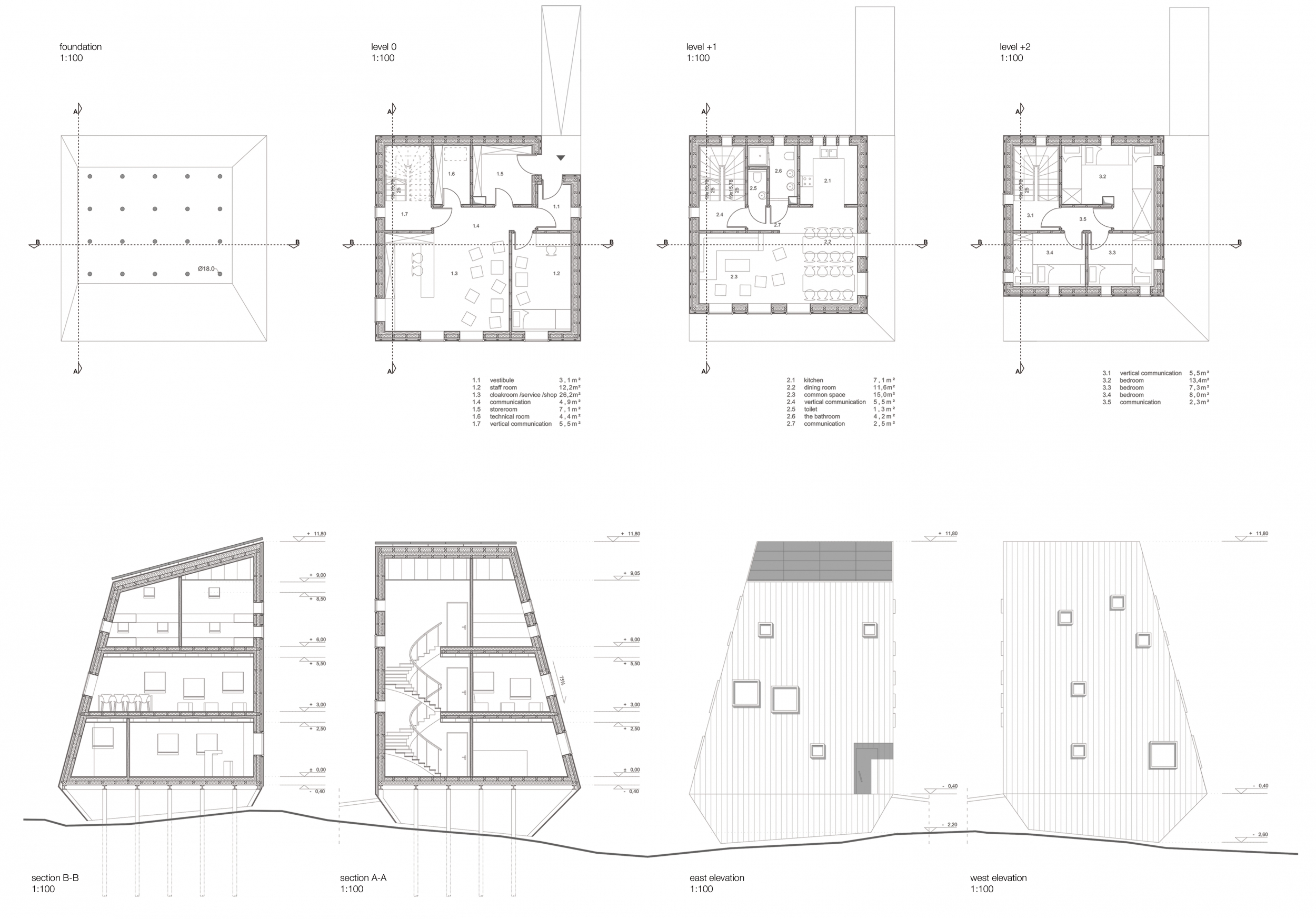 Architecture project // Cross-Laminated Timber Panels and Charred ...