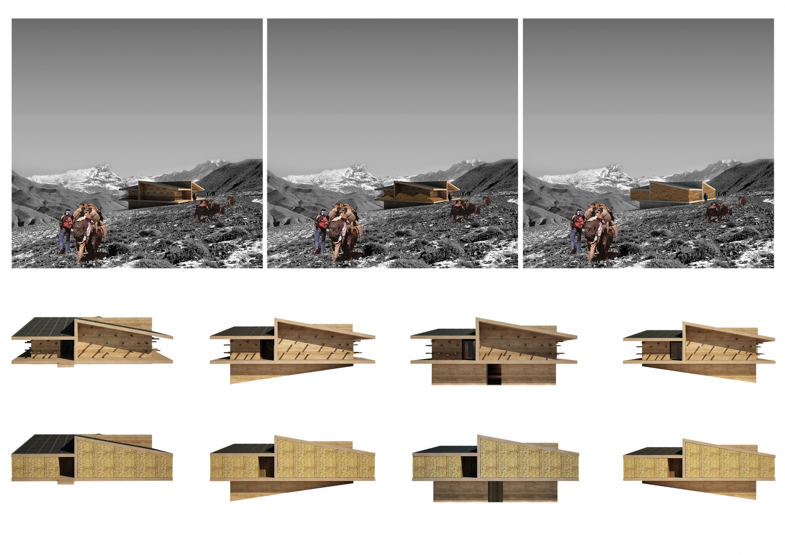 Architecture project // Rammed Earth Cabin Featuring Circular Layout ...