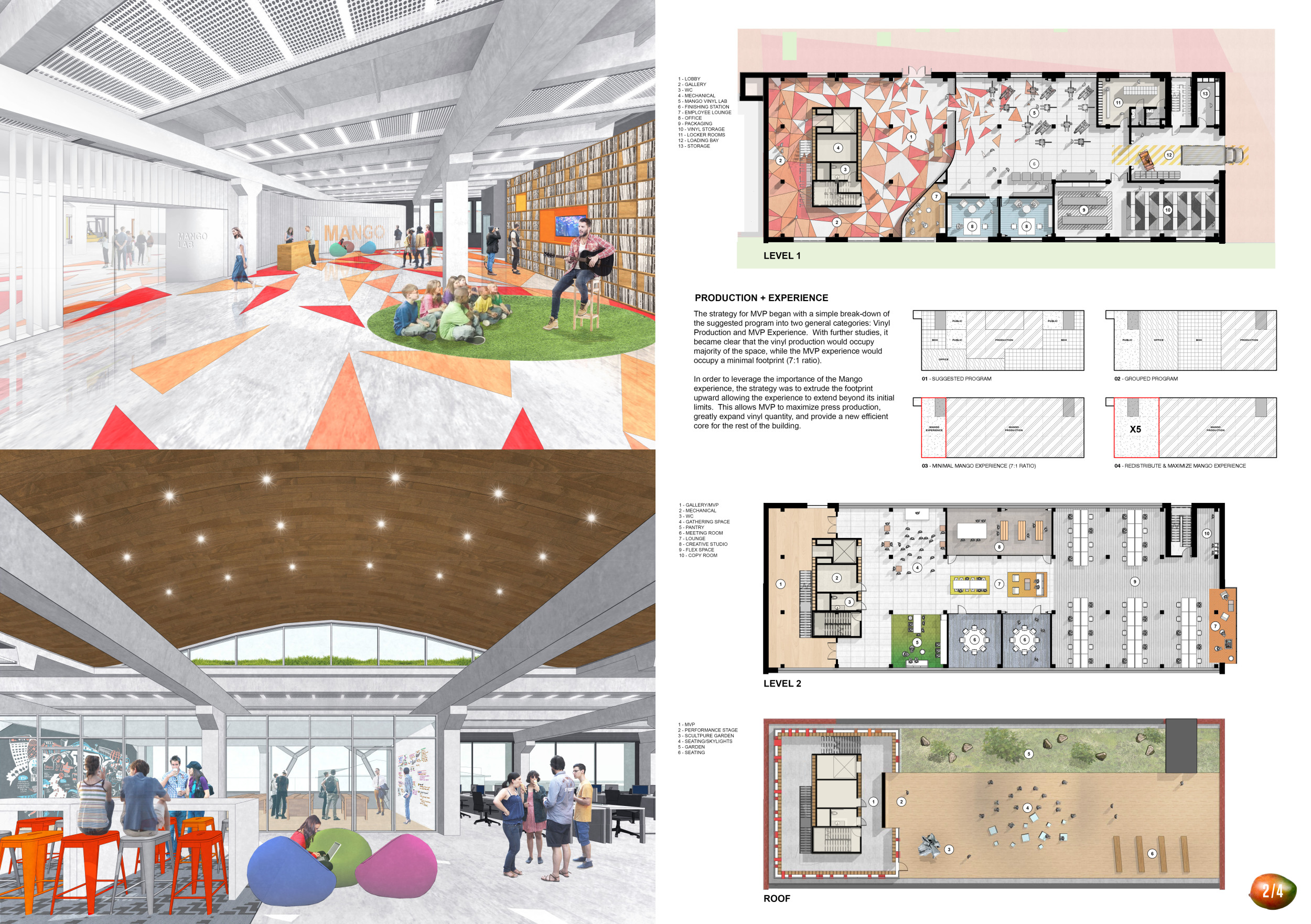 Architecture project // Rooftop Performance Venue Featuring Acoustic ...