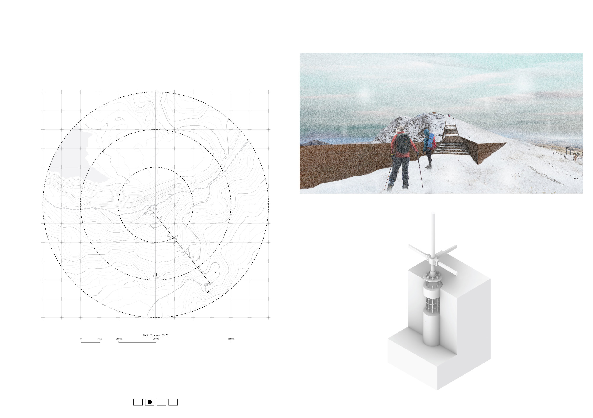 Architecture project // Patina-Covered Lookout Featuring Steel and ...