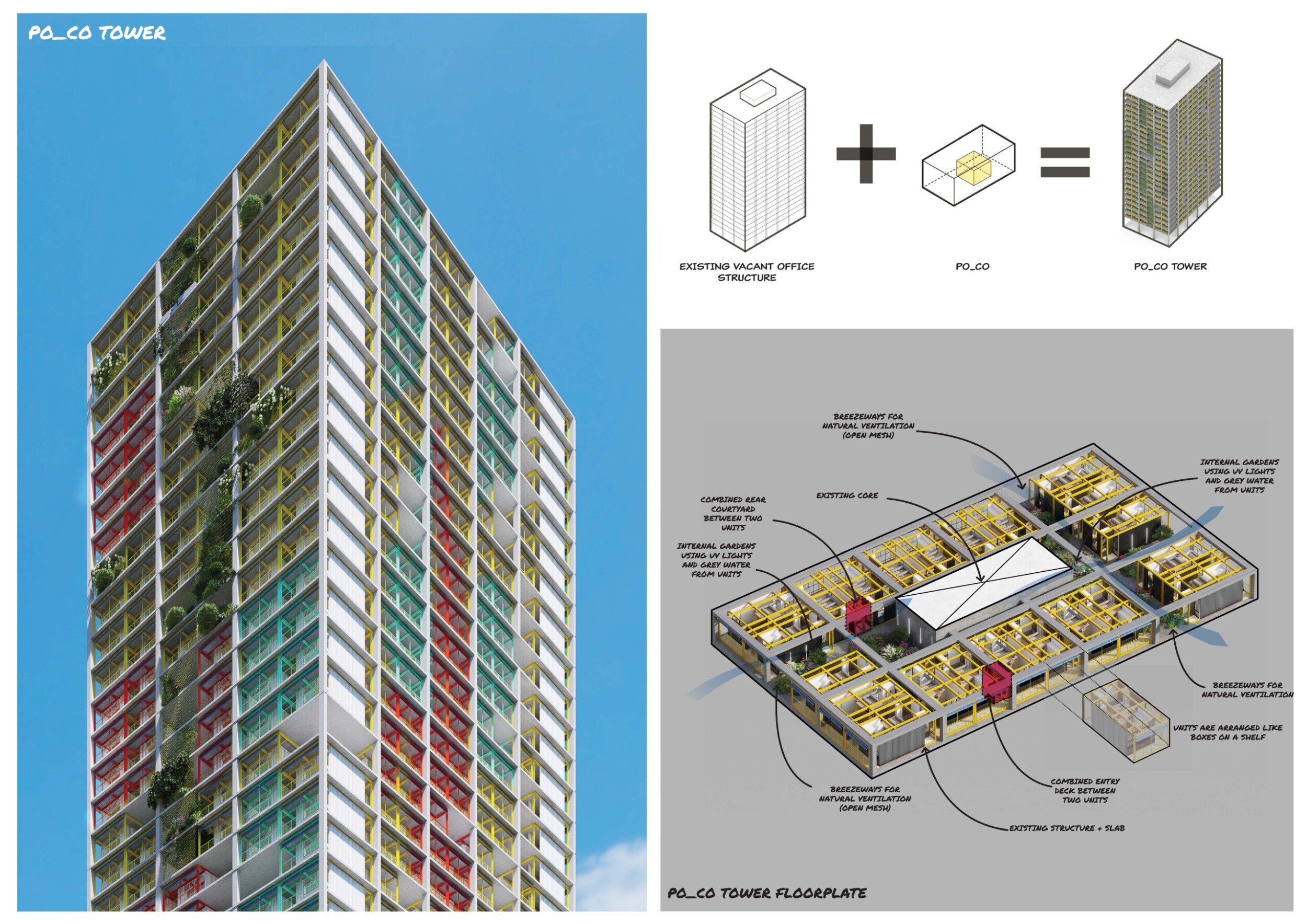 Architecture projects - habitable roof // Buildner