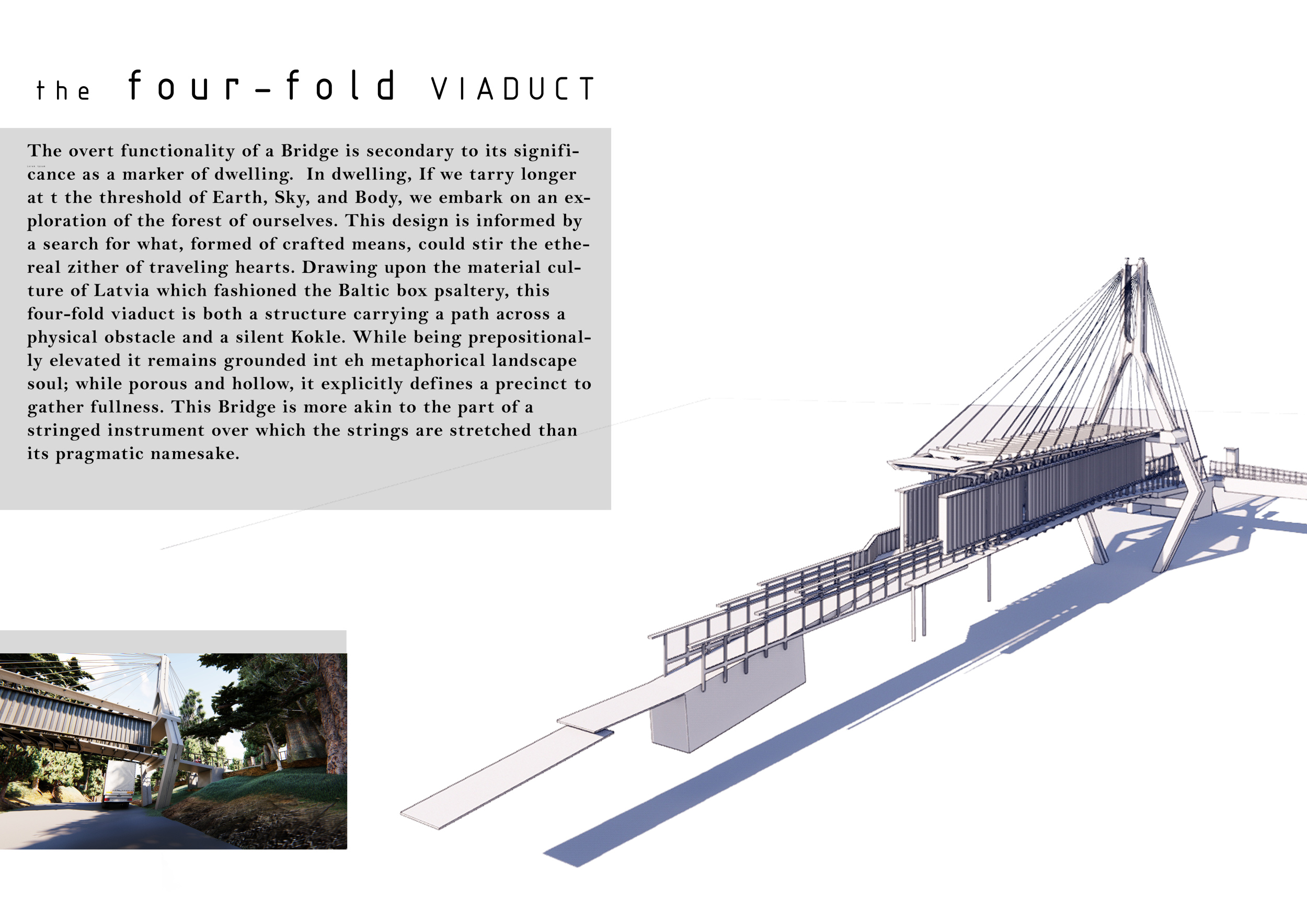 Architecture project // Hollow Spaces That Resonate Amidst Porous ...