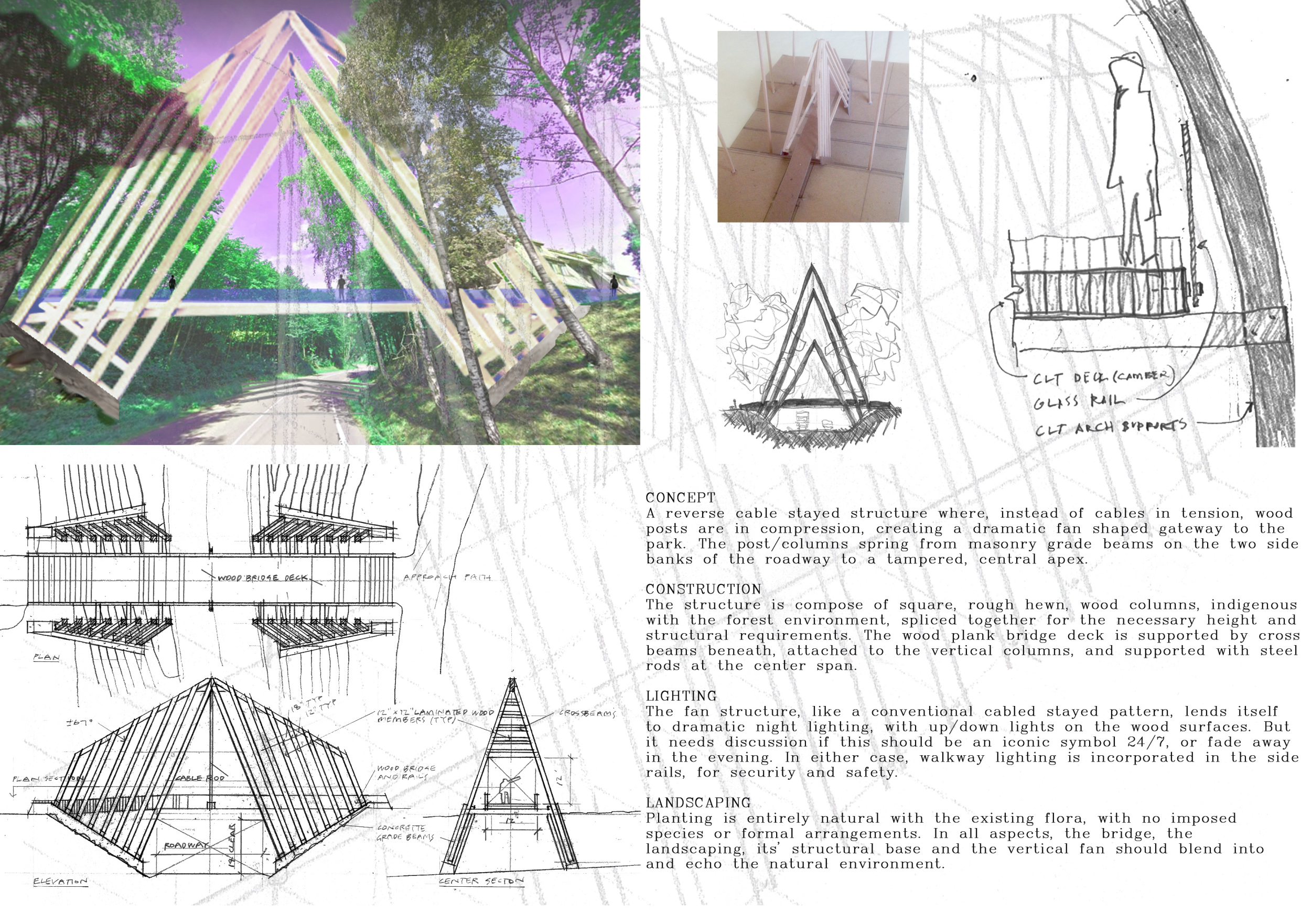 Architecture projects - steel rods // Buildner