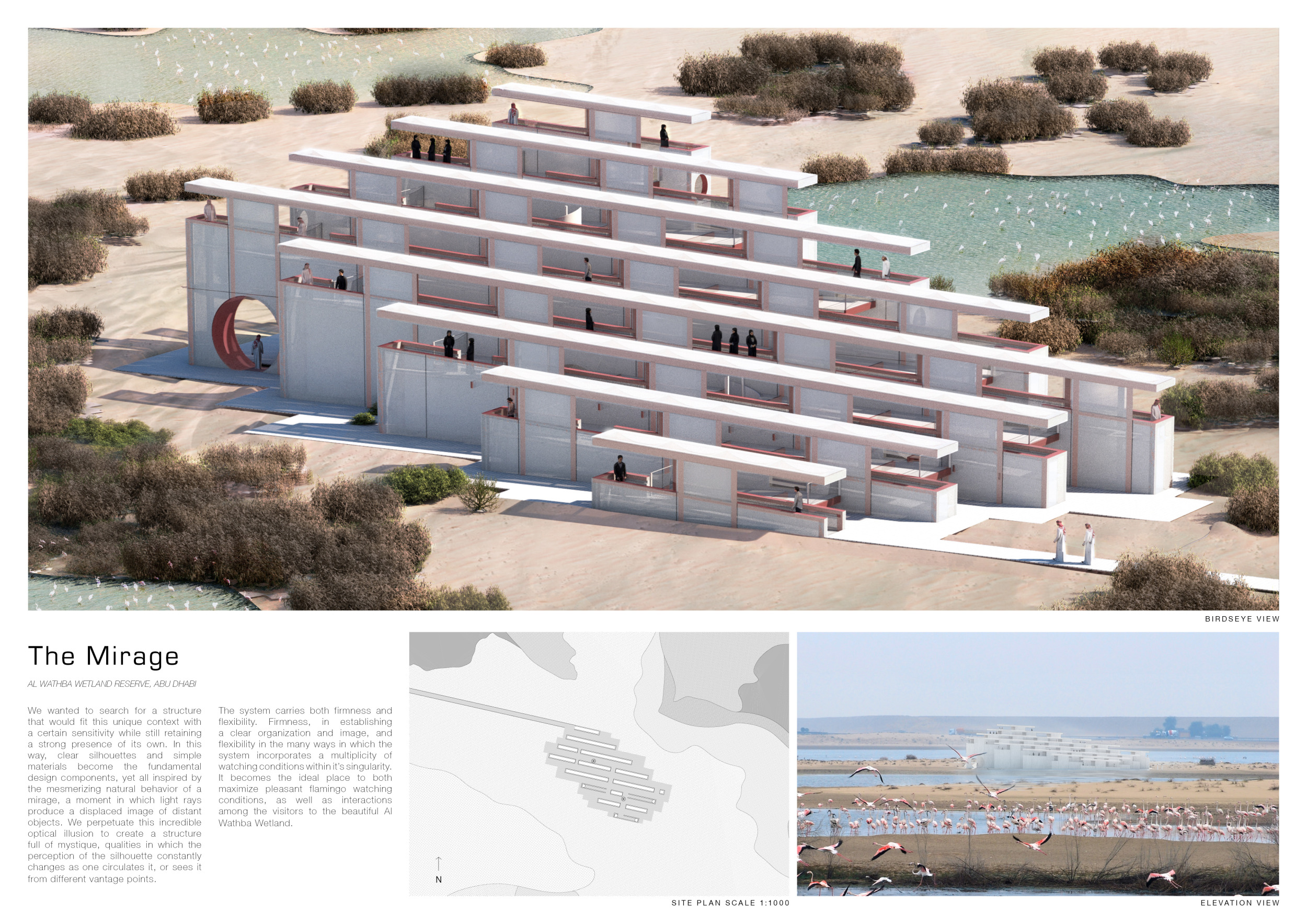 Architecture project // Perforated Metal Screens and Natural Wood Ramps ...