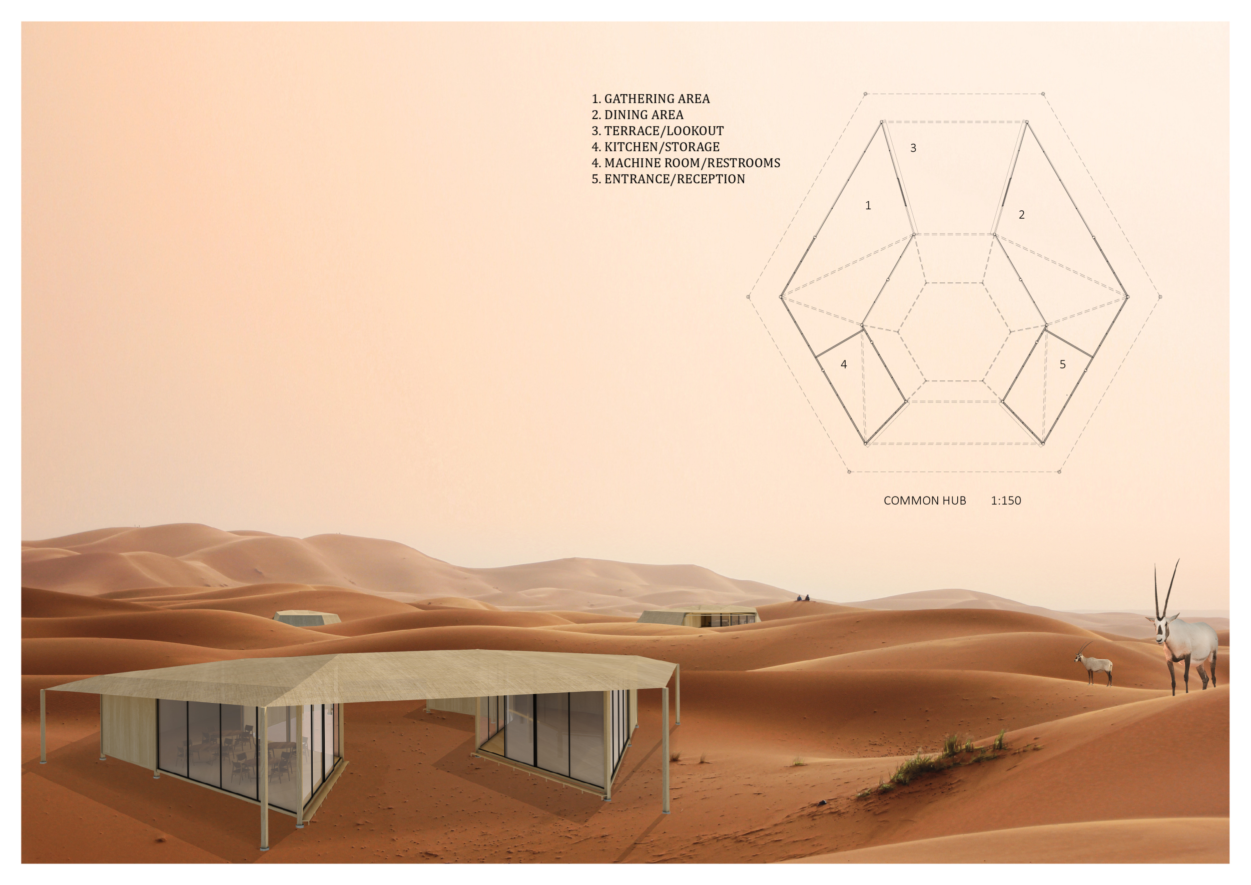 Architecture project // Circular Lodges with Central Skylight Inspired ...