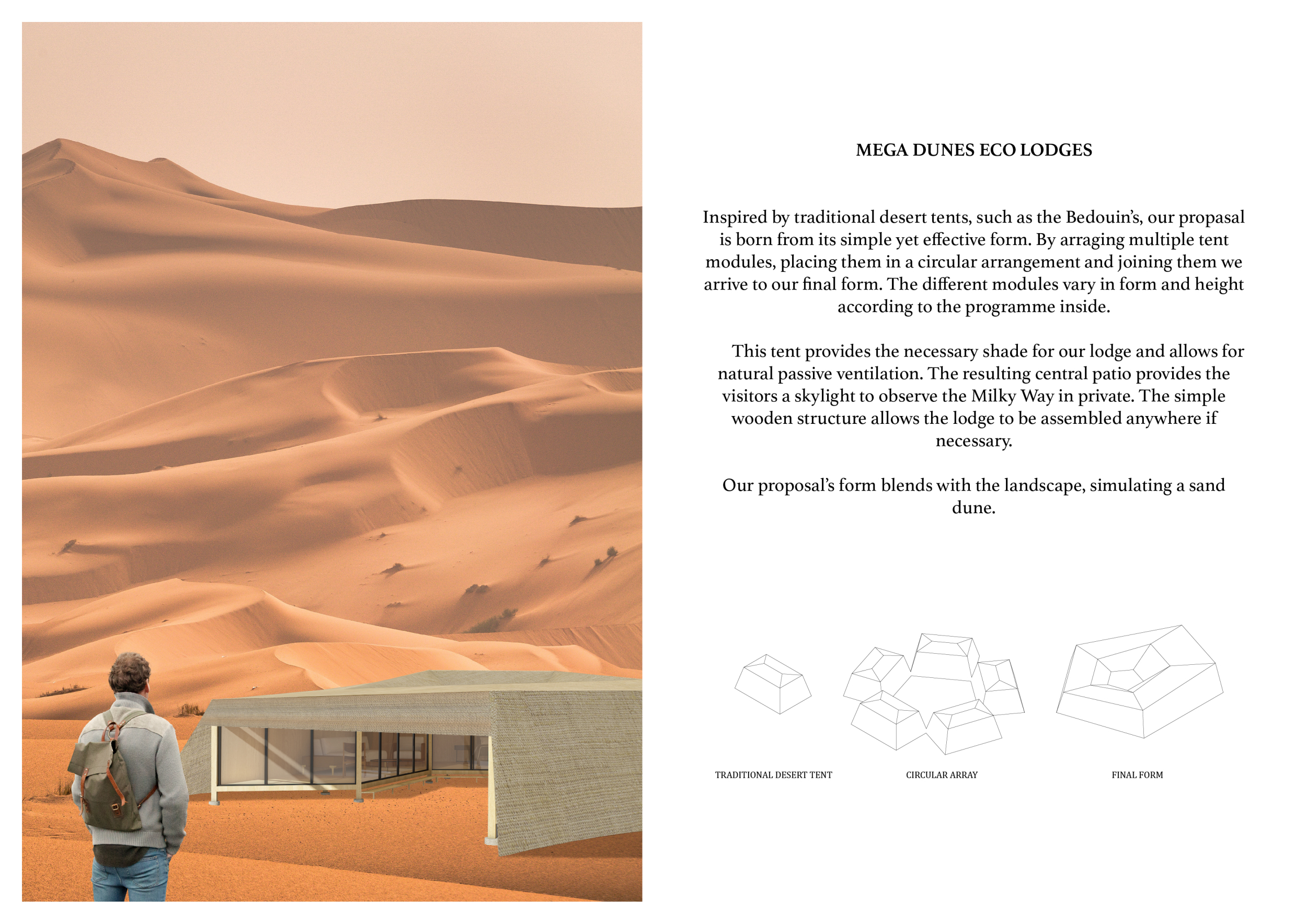 Architecture project // Circular Lodges with Central Skylight Inspired ...